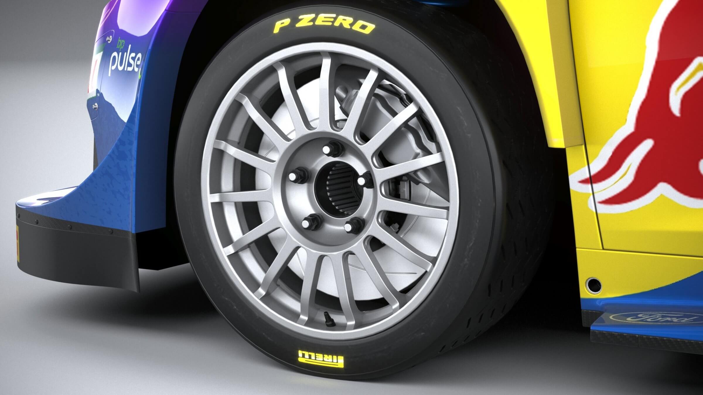 Ford Puma M-Sport WRC Hybrid Rally1 2022 3D Model by SQUIR