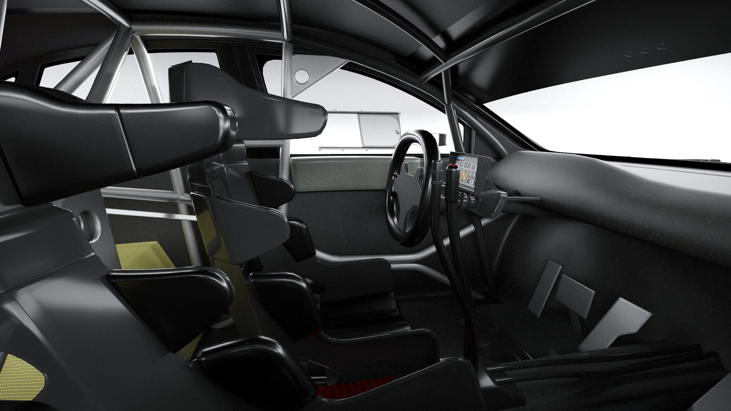 Ford Puma M-Sport WRC Hybrid Rally1 2022 3D Model by SQUIR