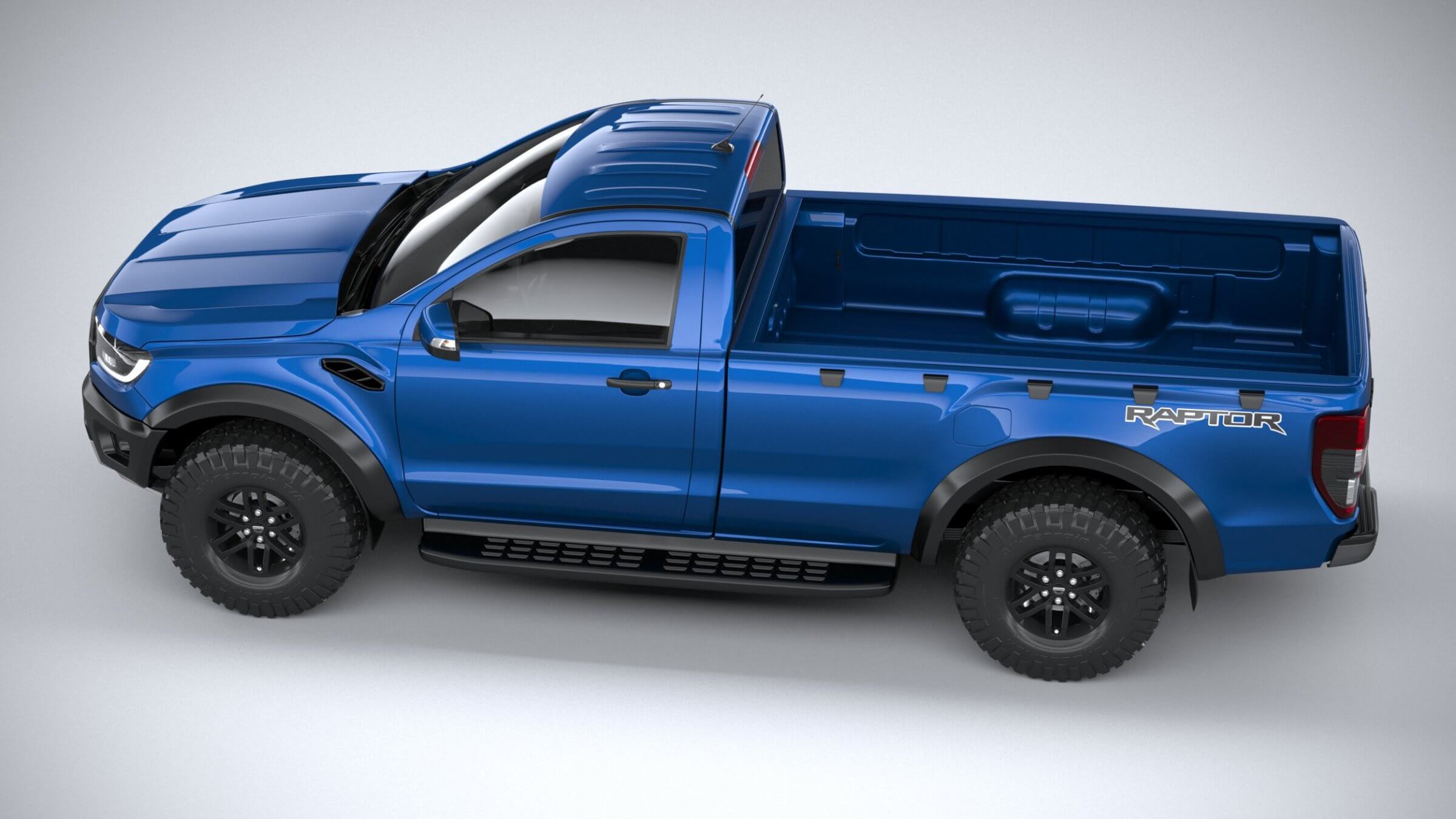 Ford Ranger Raptor Single Cab 2019 - 3D Model by SQUIR