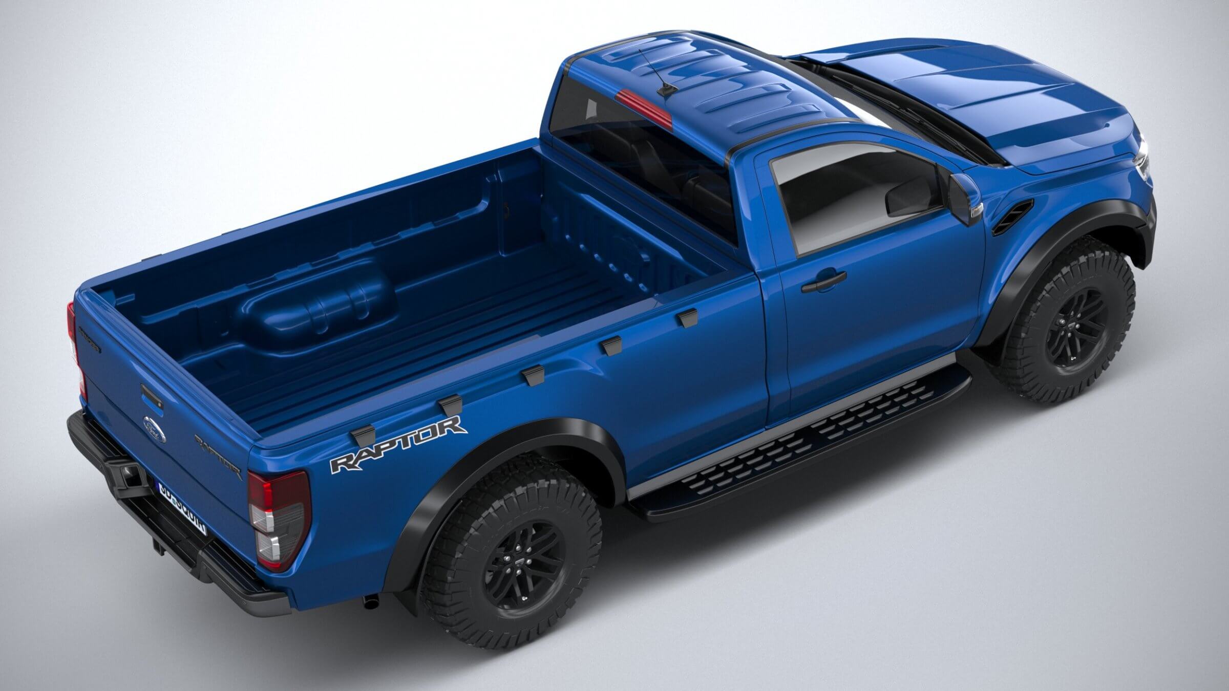 Ford Ranger Raptor Single Cab 2019 - 3D Model by SQUIR