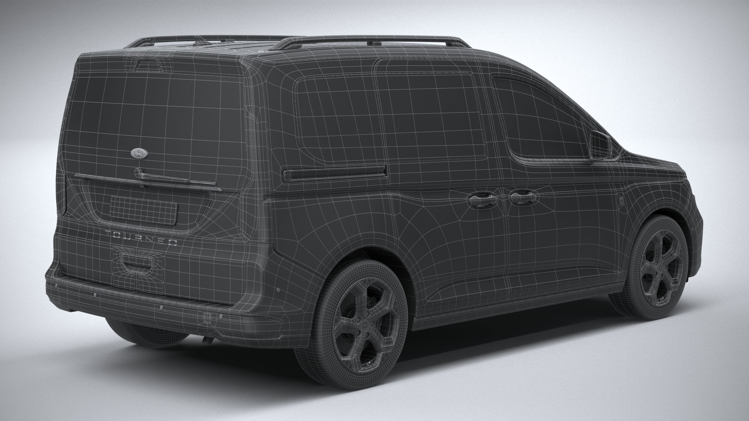 Ford Tourneo Connect 2022 - 3D Model by SQUIR