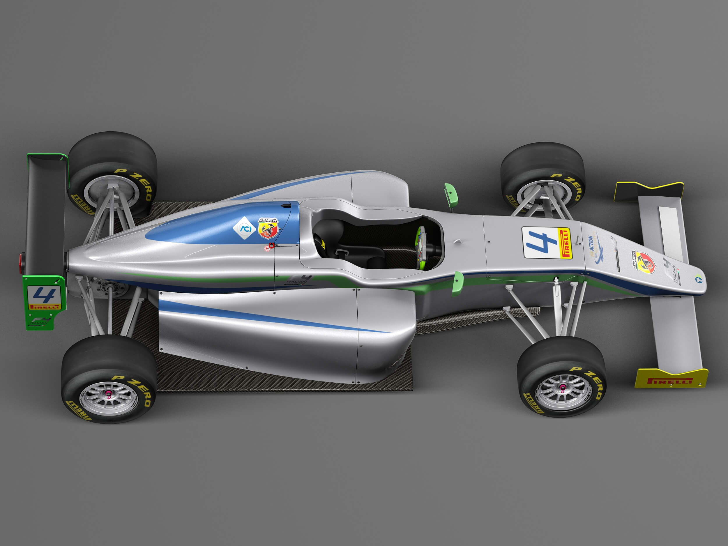 Formula 4 Tatuus 2014 - 3D Model by SQUIR