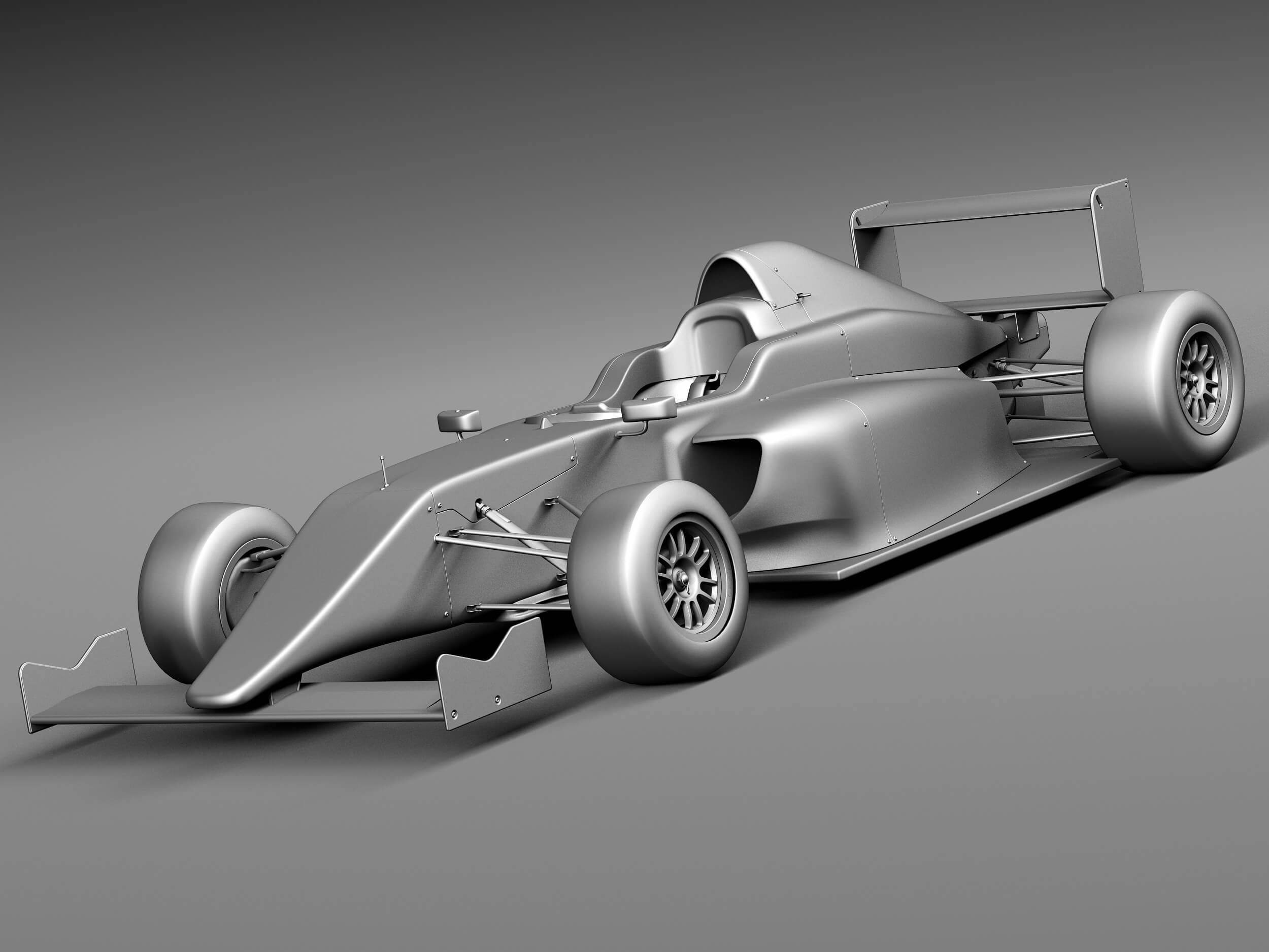 Formula 4 Tatuus 2014 - 3D Model by SQUIR