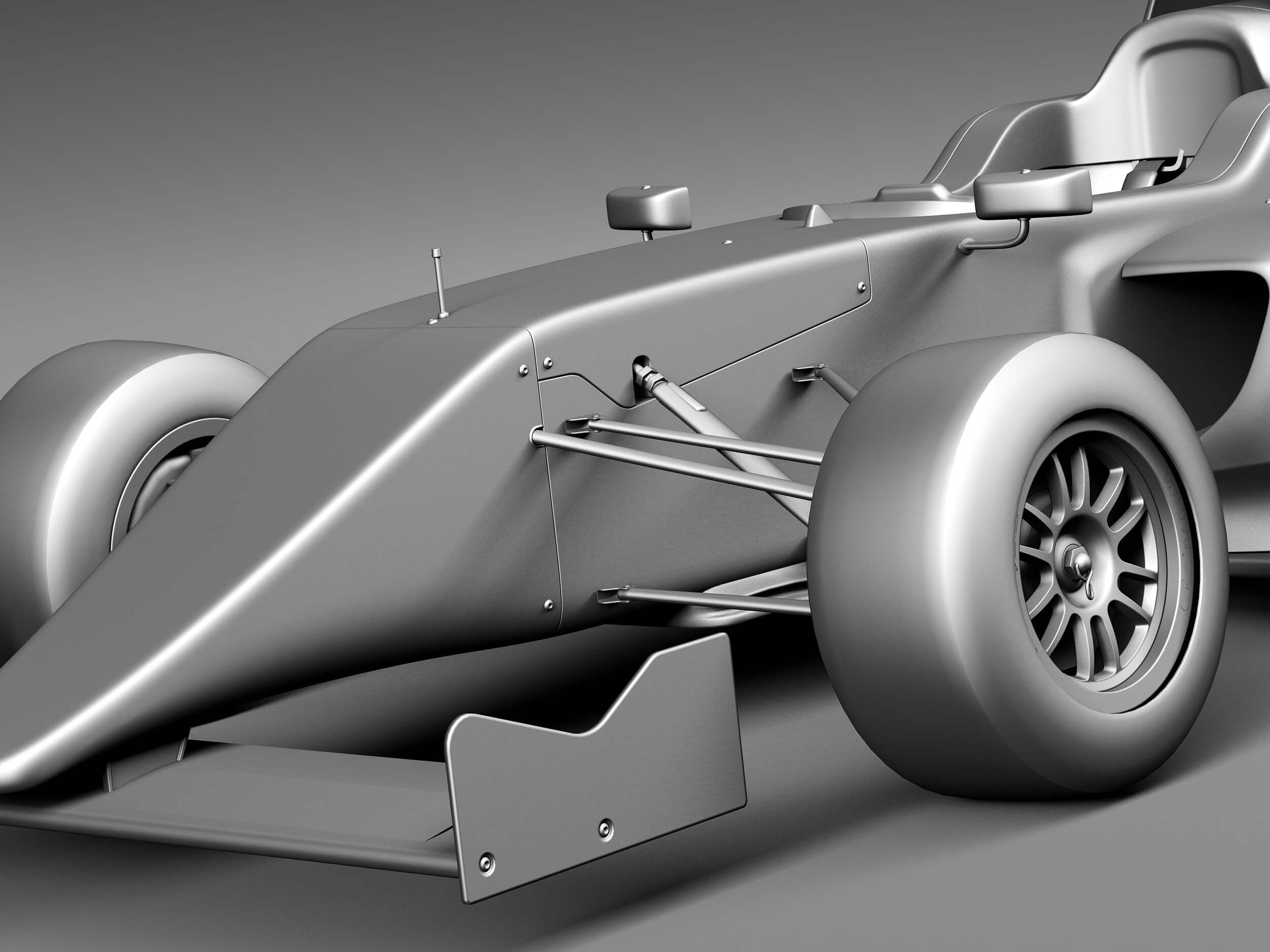 Formula 4 Tatuus 2014 - 3D Model by SQUIR