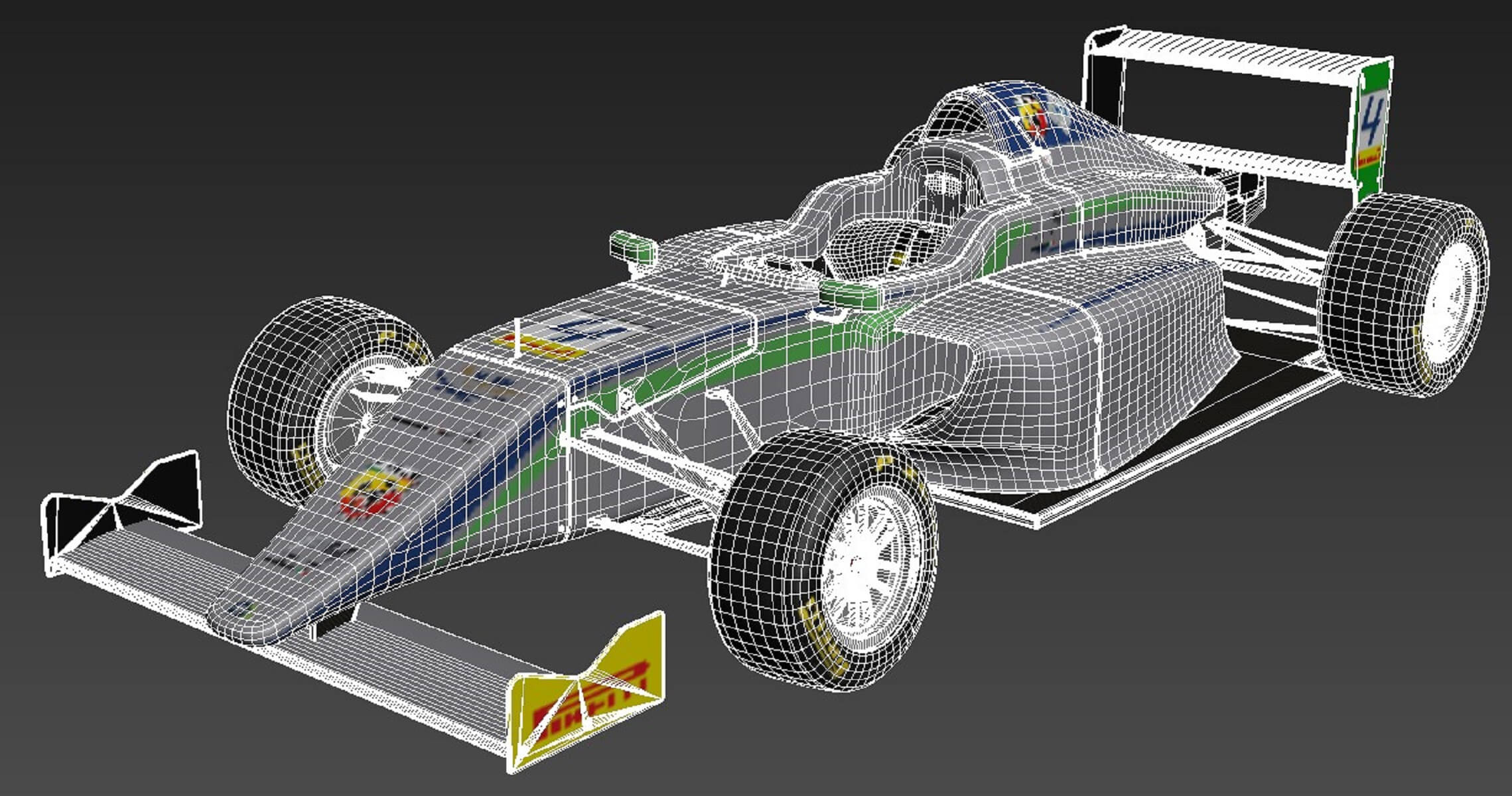 Formula 4 Tatuus 2014 - 3D Model by SQUIR