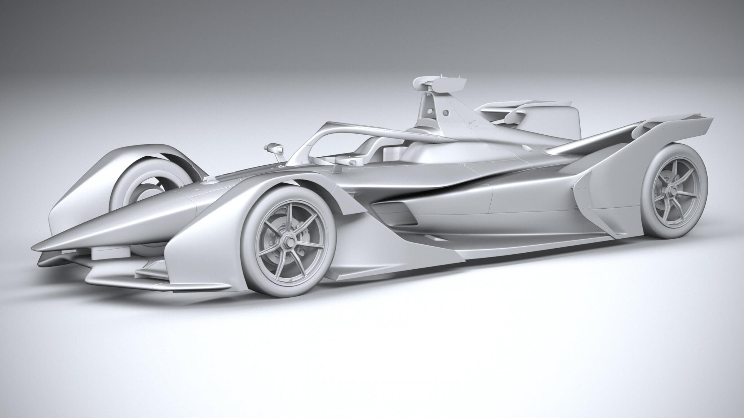 Formula E DS 2021 - 3D Model by SQUIR