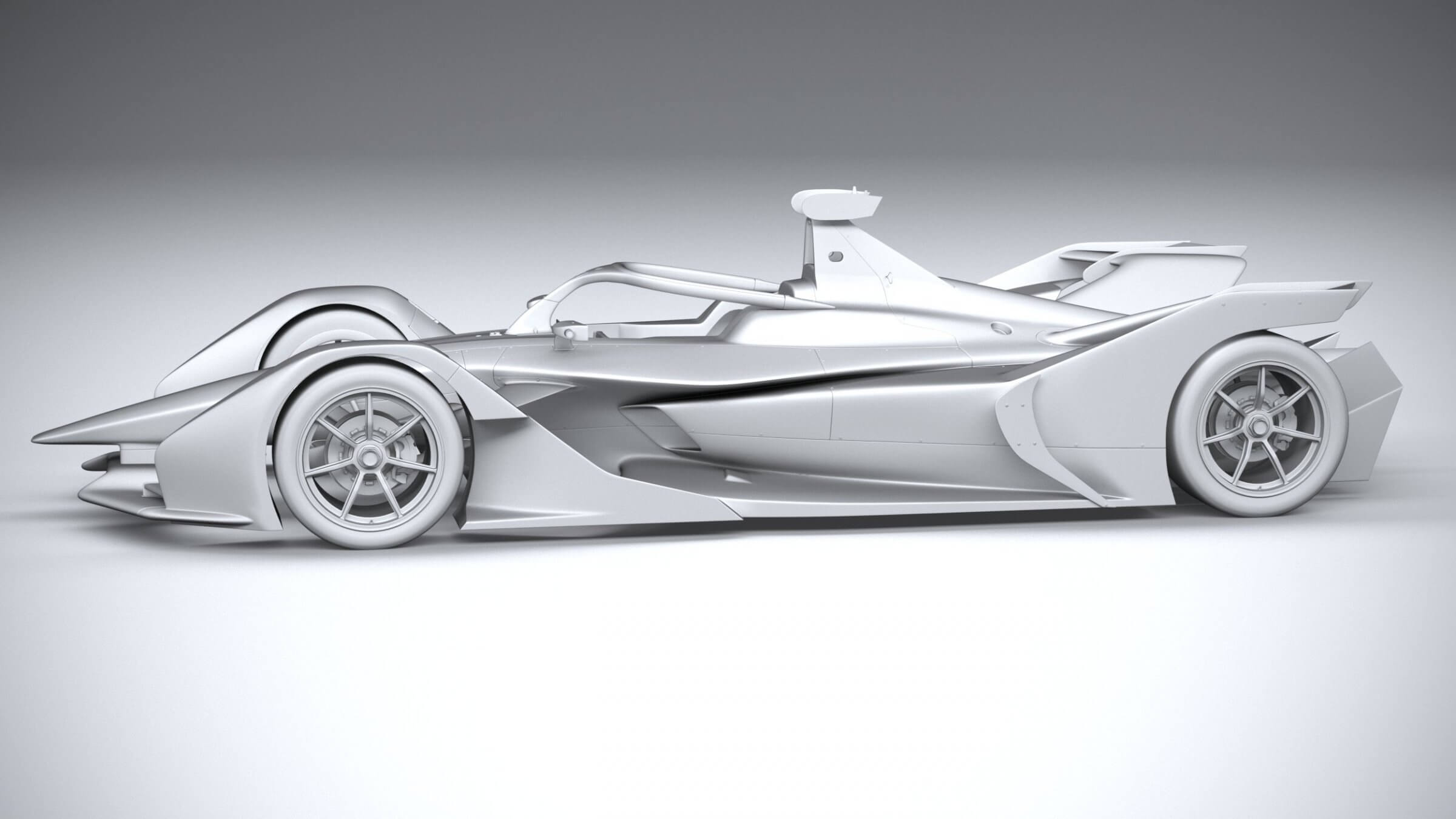 Formula E DS 2021 - 3D Model by SQUIR