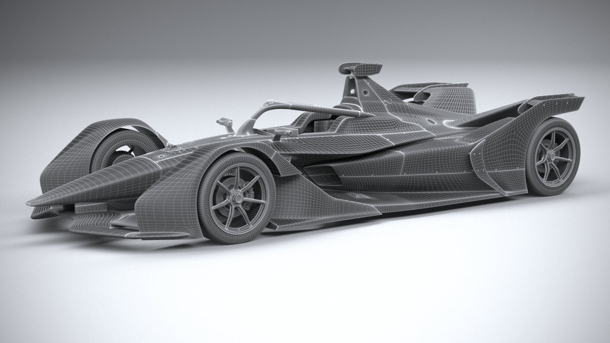 Formula E DS 2021 - 3D Model by SQUIR