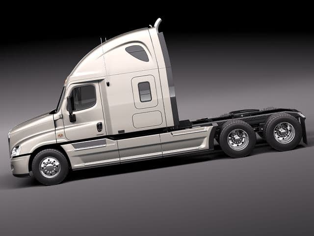 Freightliner Cascadia 2011 - 3D Model by SQUIR