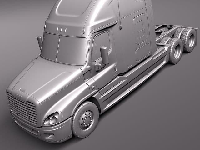 Freightliner Cascadia 2011 - 3D Model by SQUIR