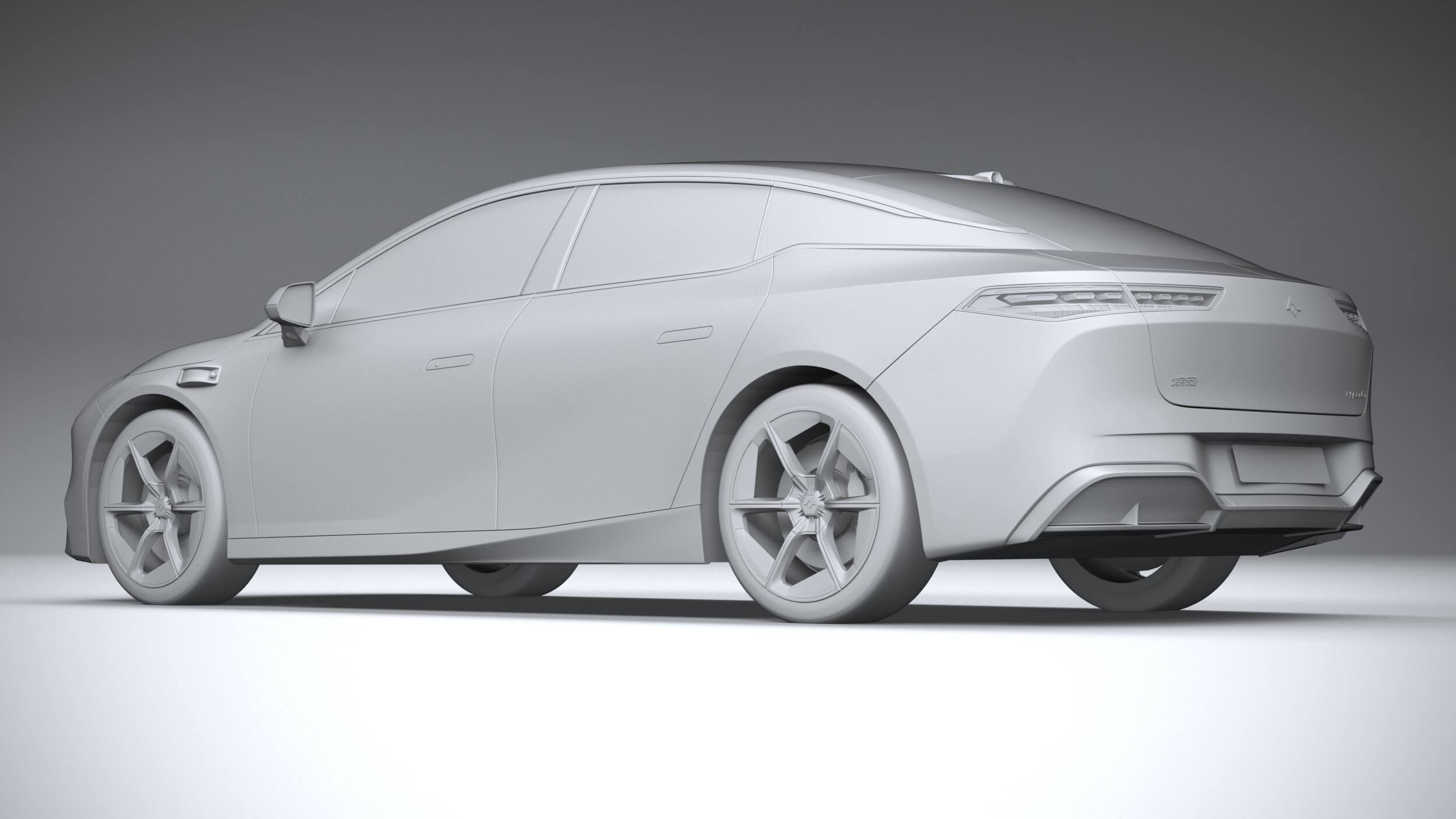 GAC AION Hyper GT 2024 - 3D Model by SQUIR