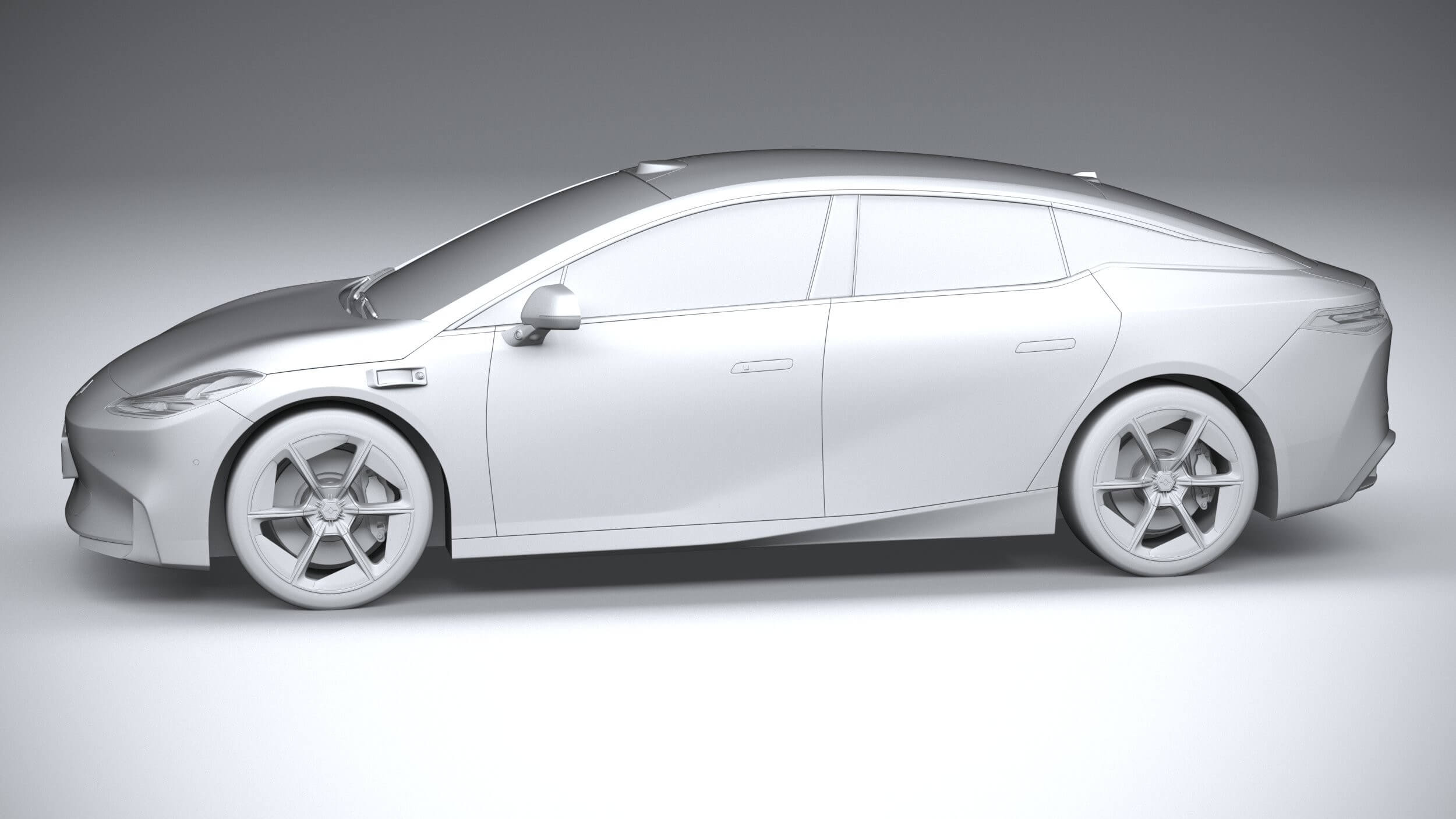 GAC AION Hyper GT 2024 - 3D Model by SQUIR