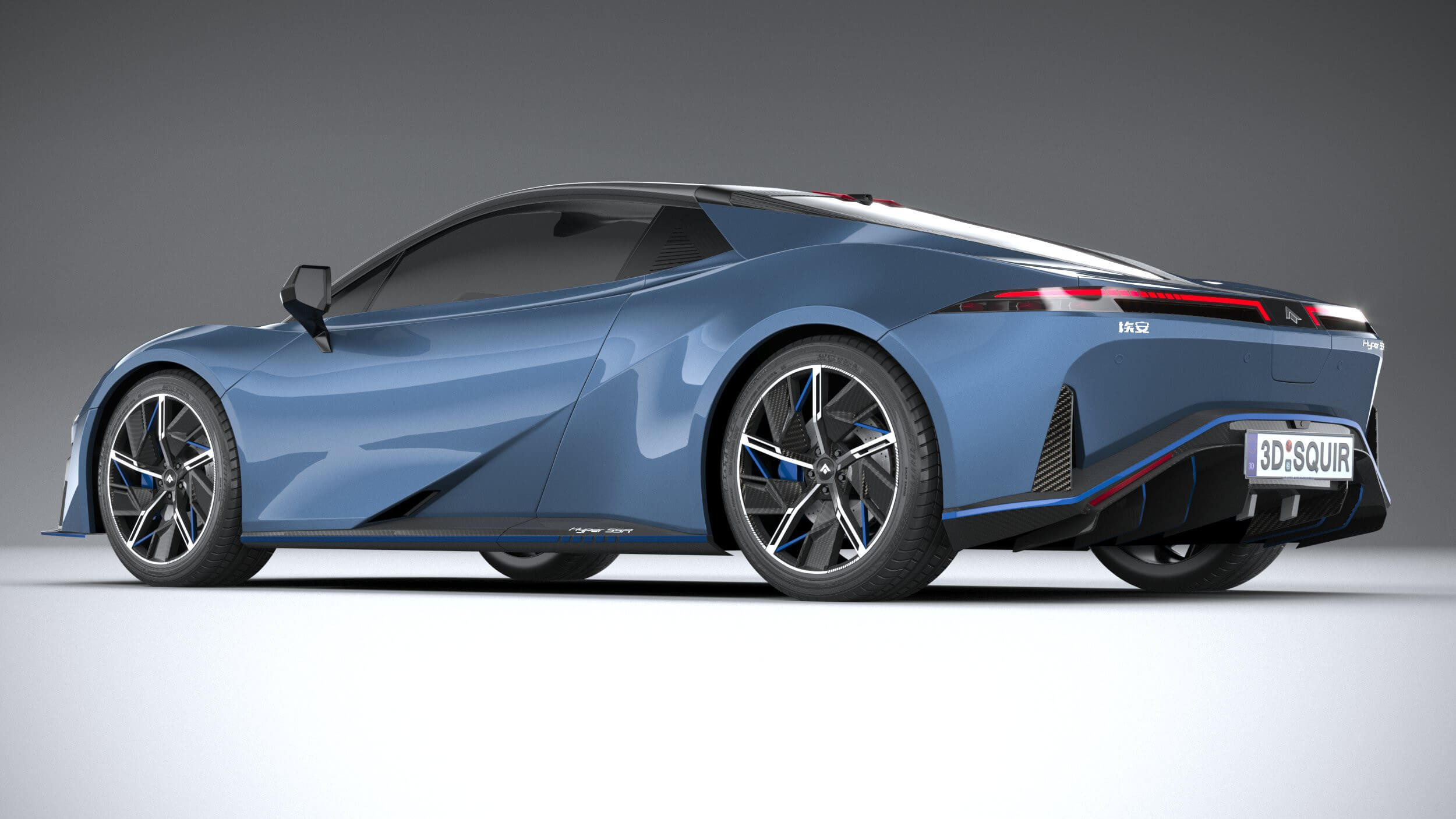 GAC AION Hyper SSR 2024 - 3D Model by SQUIR