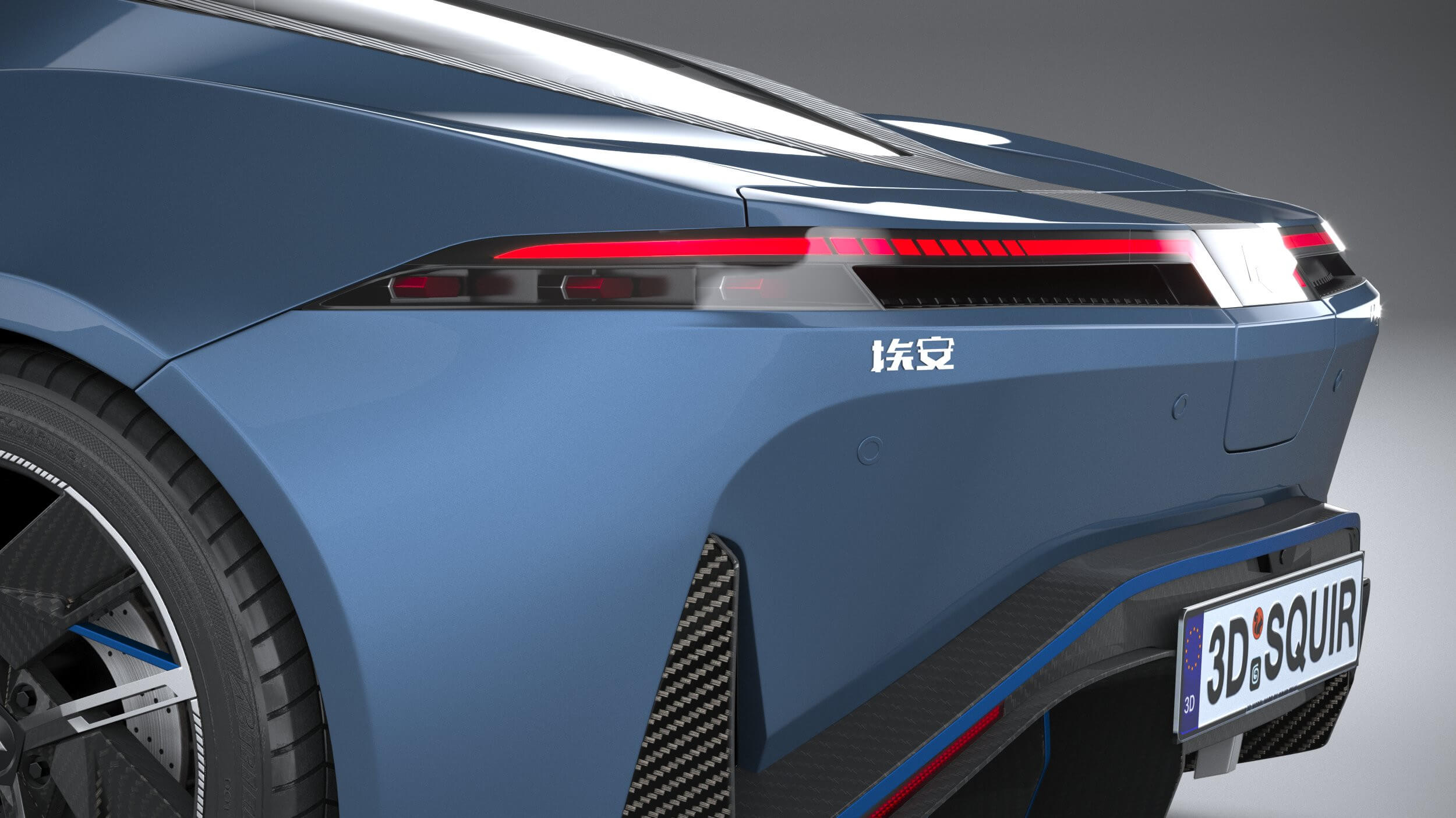 GAC AION Hyper SSR 2024 - 3D Model by SQUIR