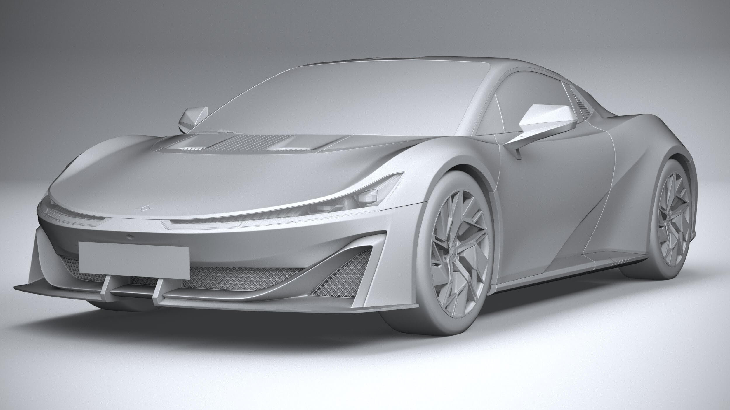 GAC AION Hyper SSR 2024 - 3D Model by SQUIR