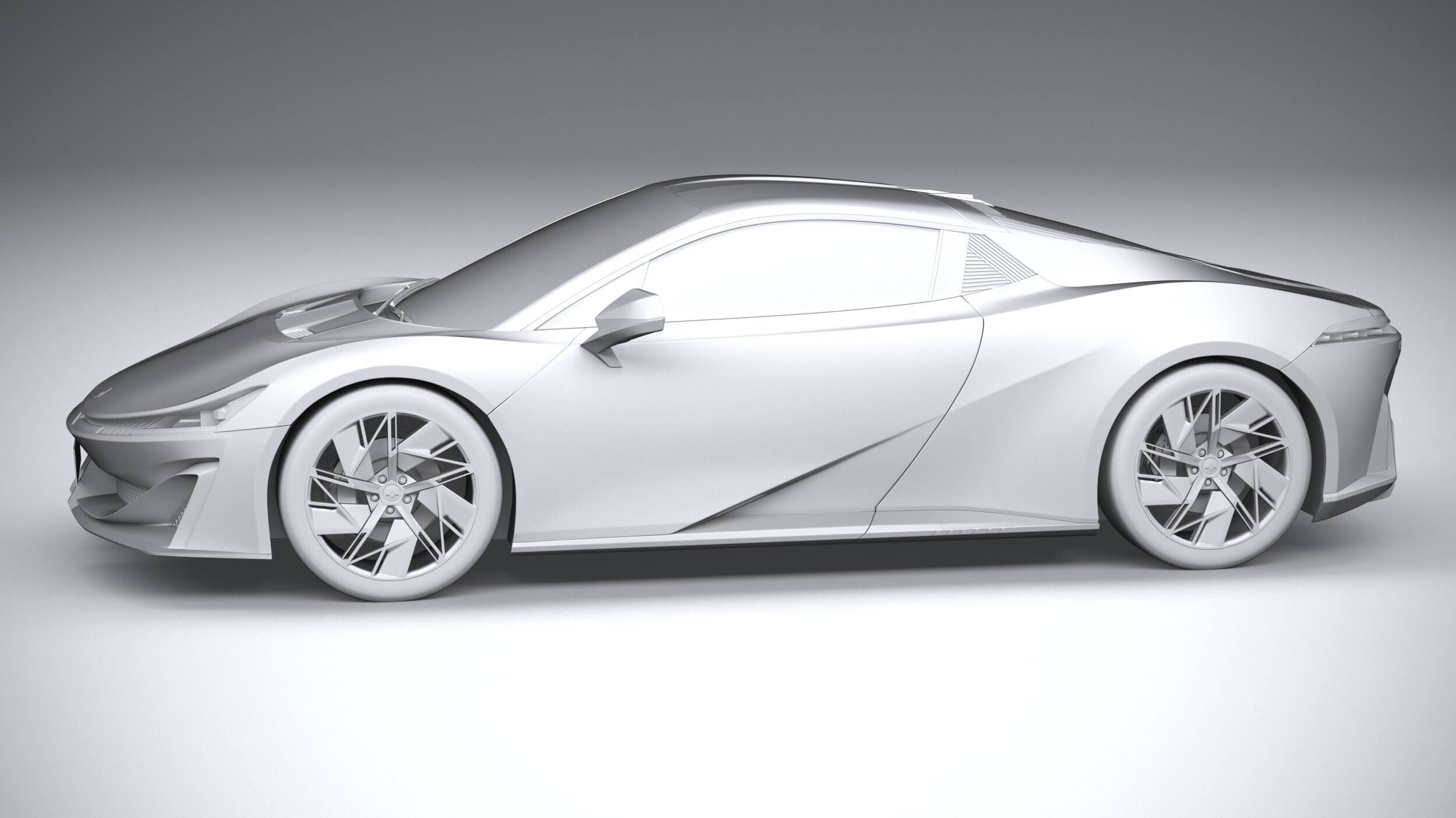 GAC AION Hyper SSR 2024 - 3D Model by SQUIR