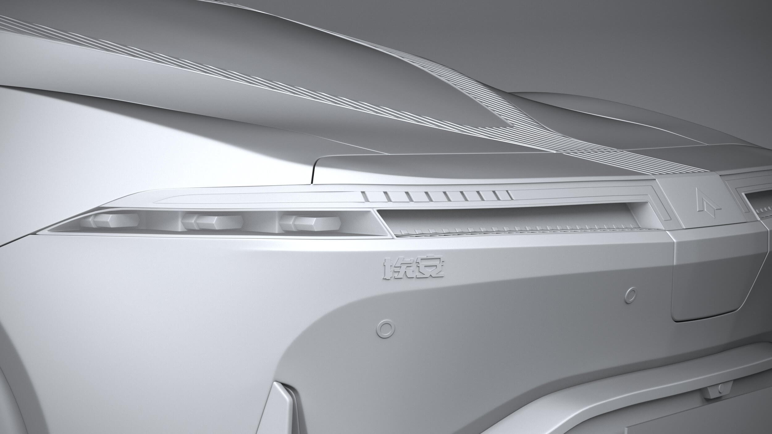 GAC AION Hyper SSR 2024 - 3D Model by SQUIR