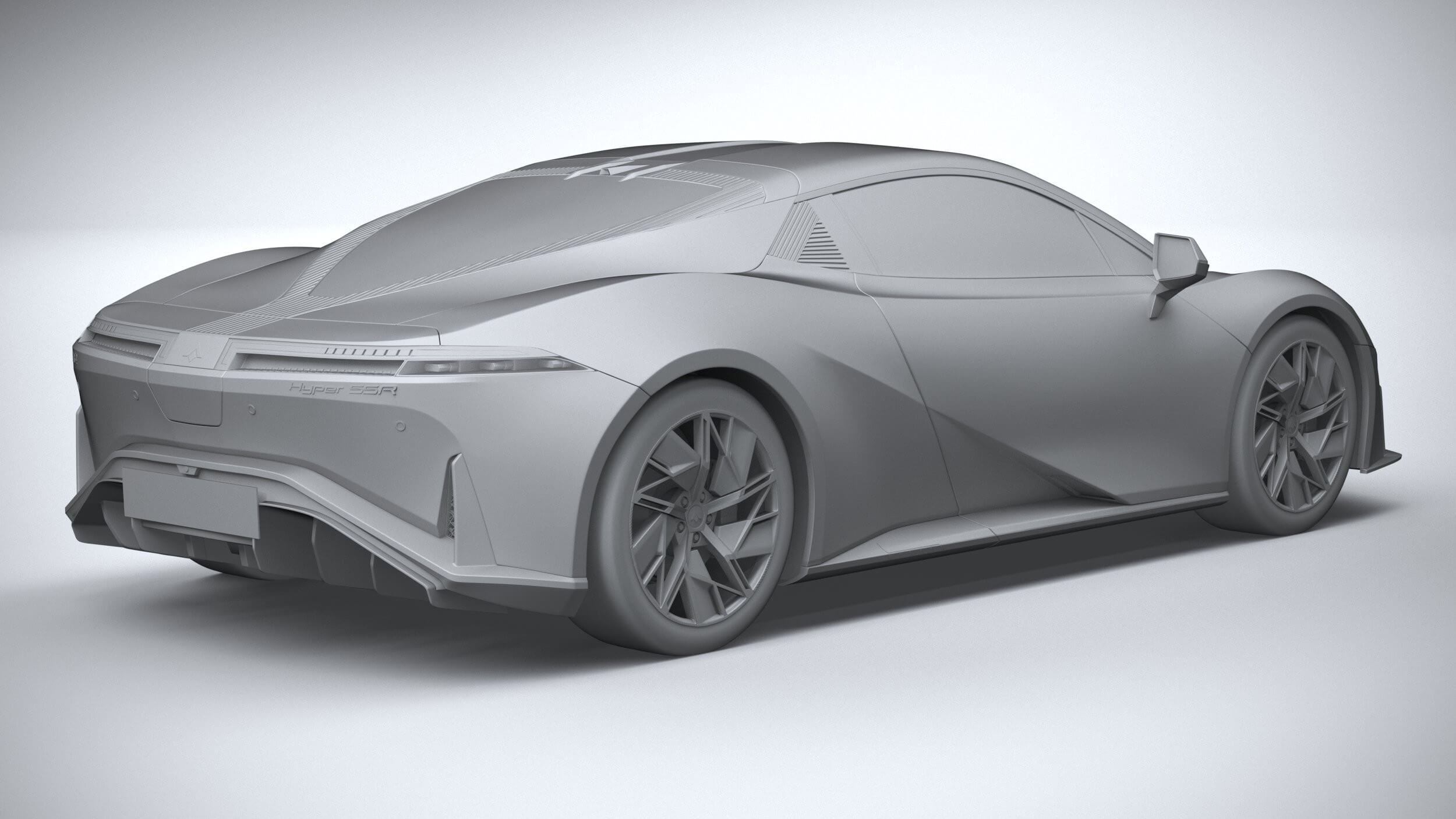 GAC AION Hyper SSR 2024 - 3D Model by SQUIR