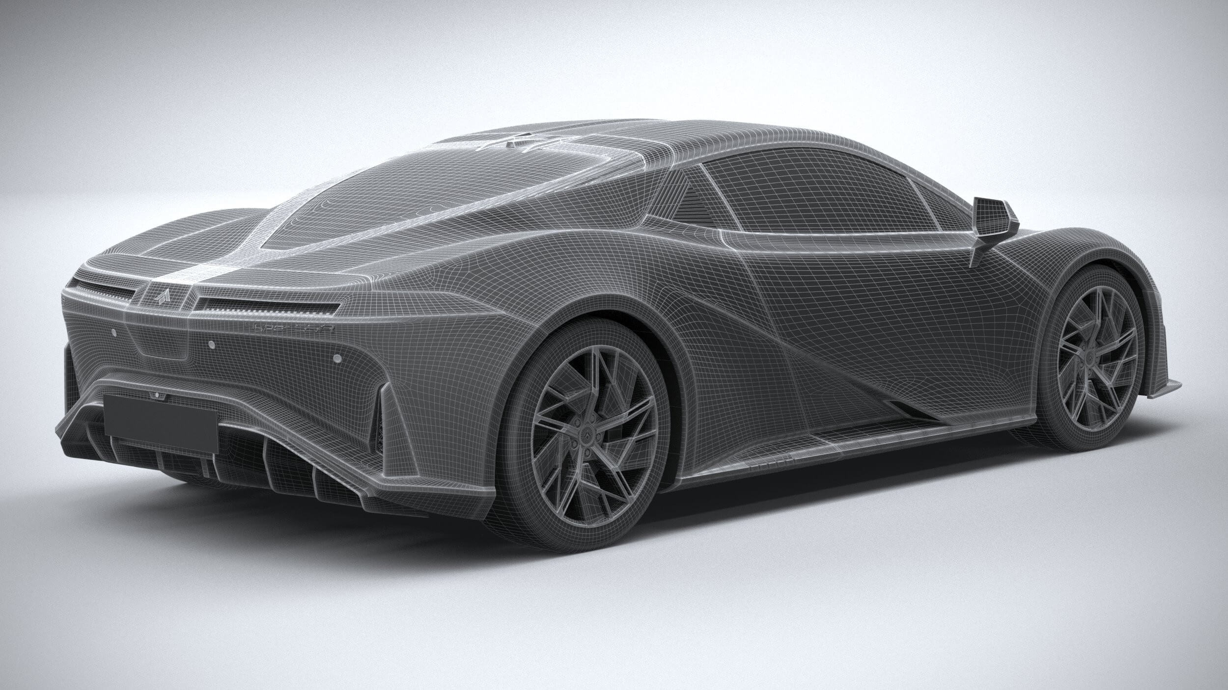 GAC AION Hyper SSR 2024 - 3D Model by SQUIR