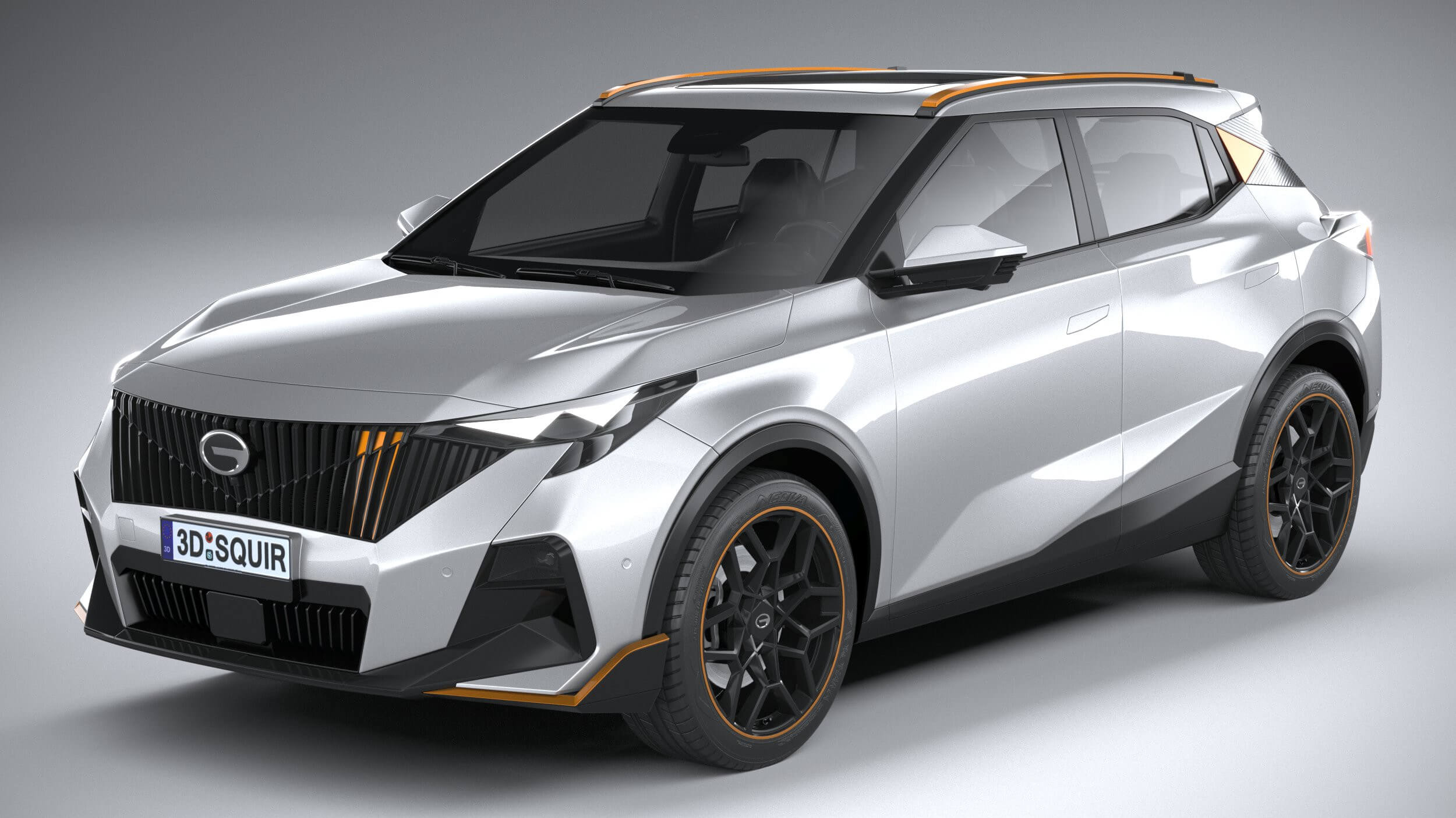 GAC GS3 2023 R Style - 3D Model by SQUIR