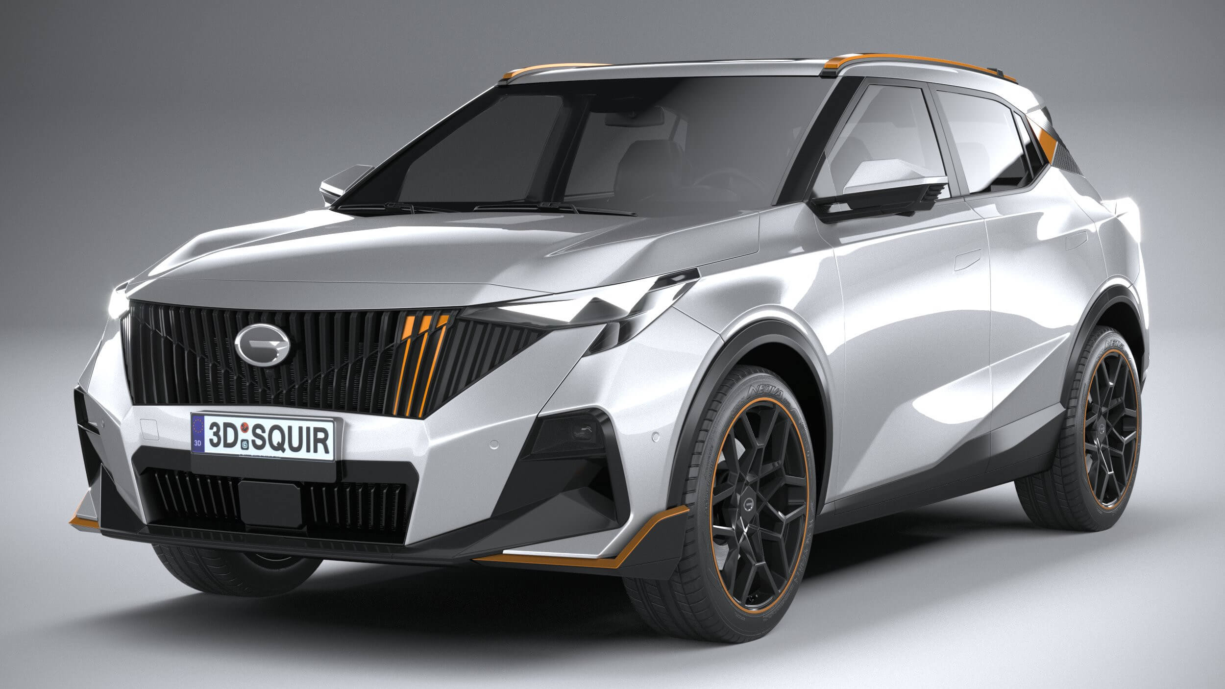 GAC GS3 2023 R Style - 3D Model by SQUIR