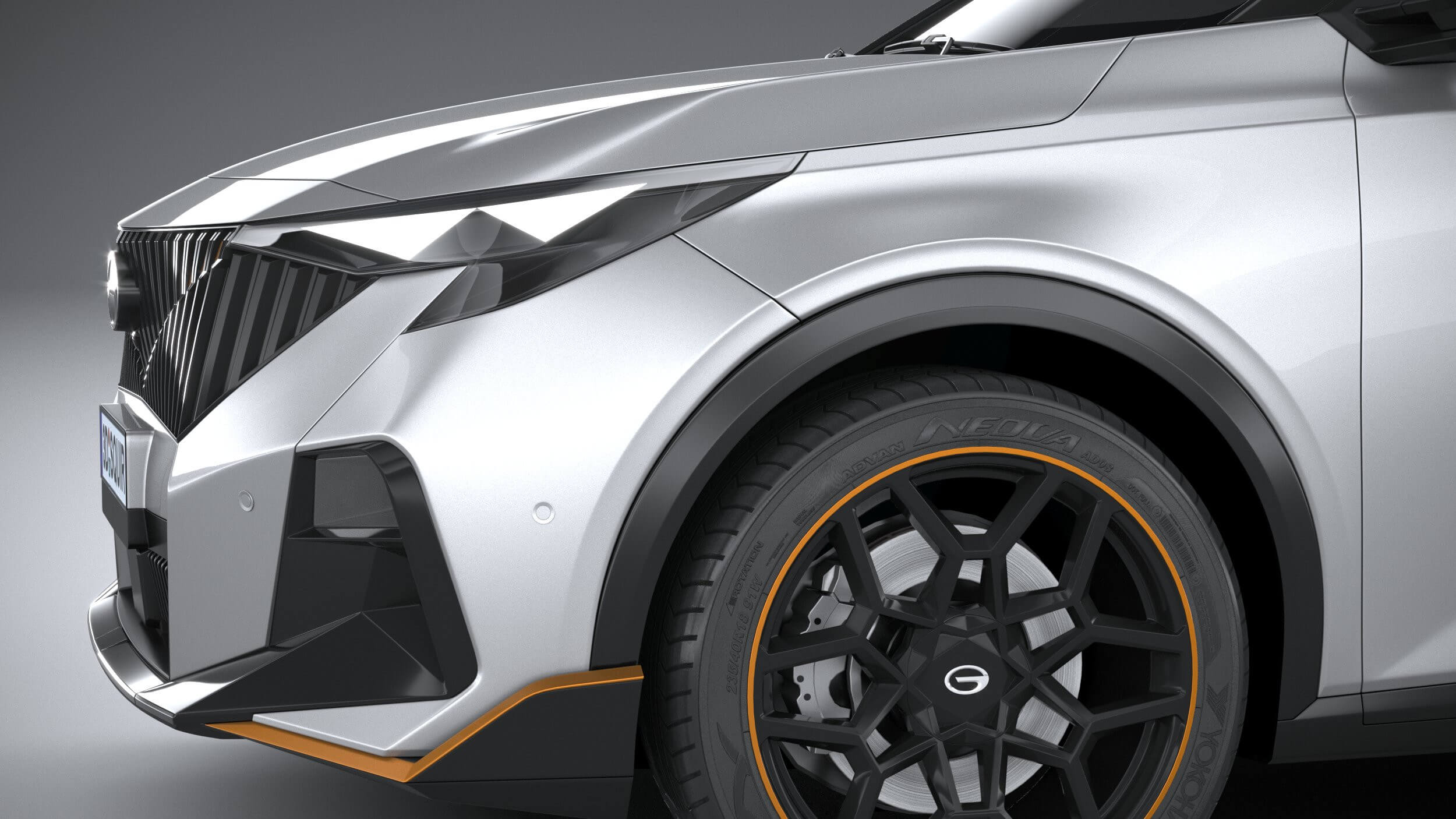 GAC GS3 2023 R Style - 3D Model by SQUIR