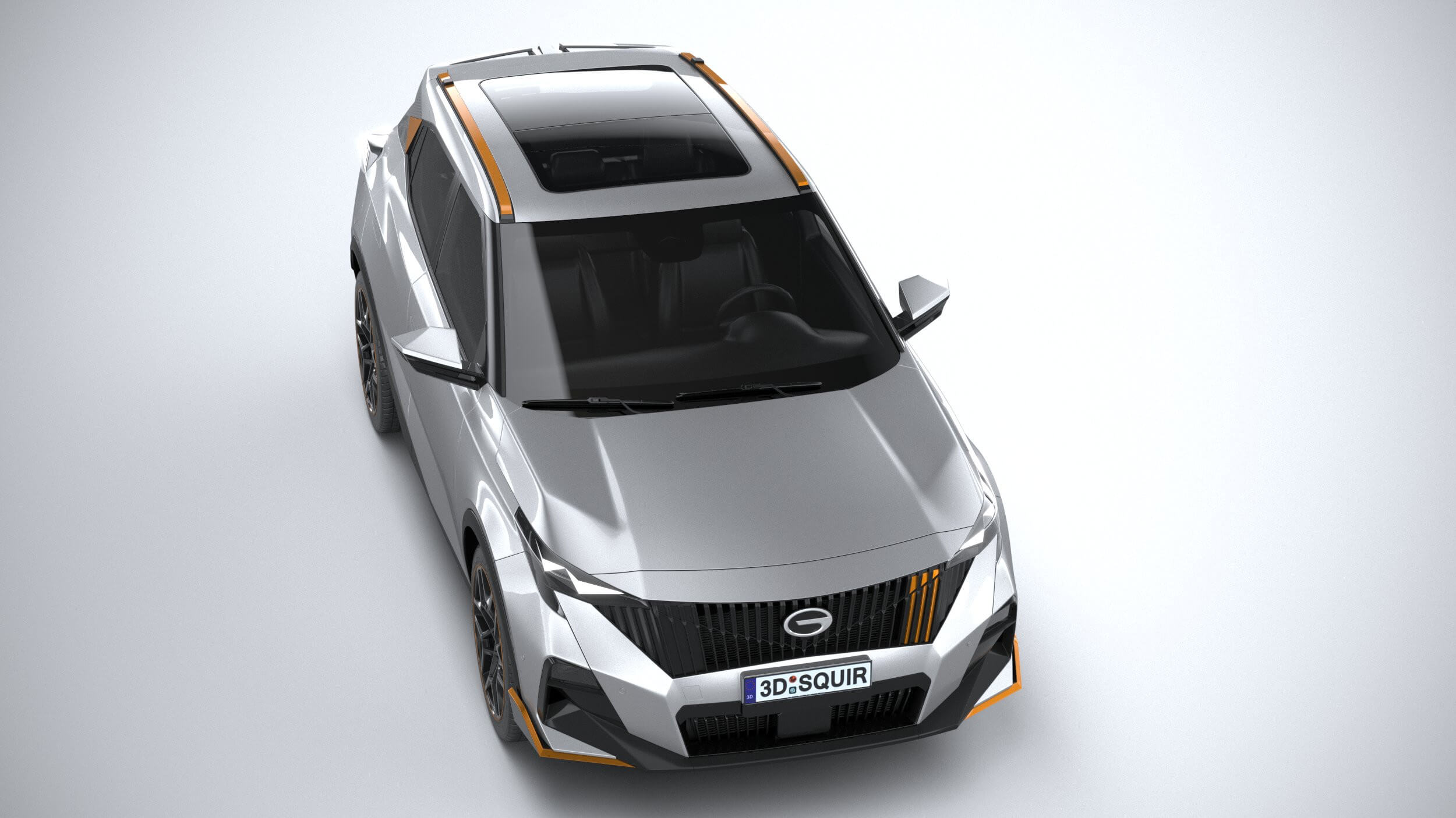 GAC GS3 2023 R Style - 3D Model by SQUIR