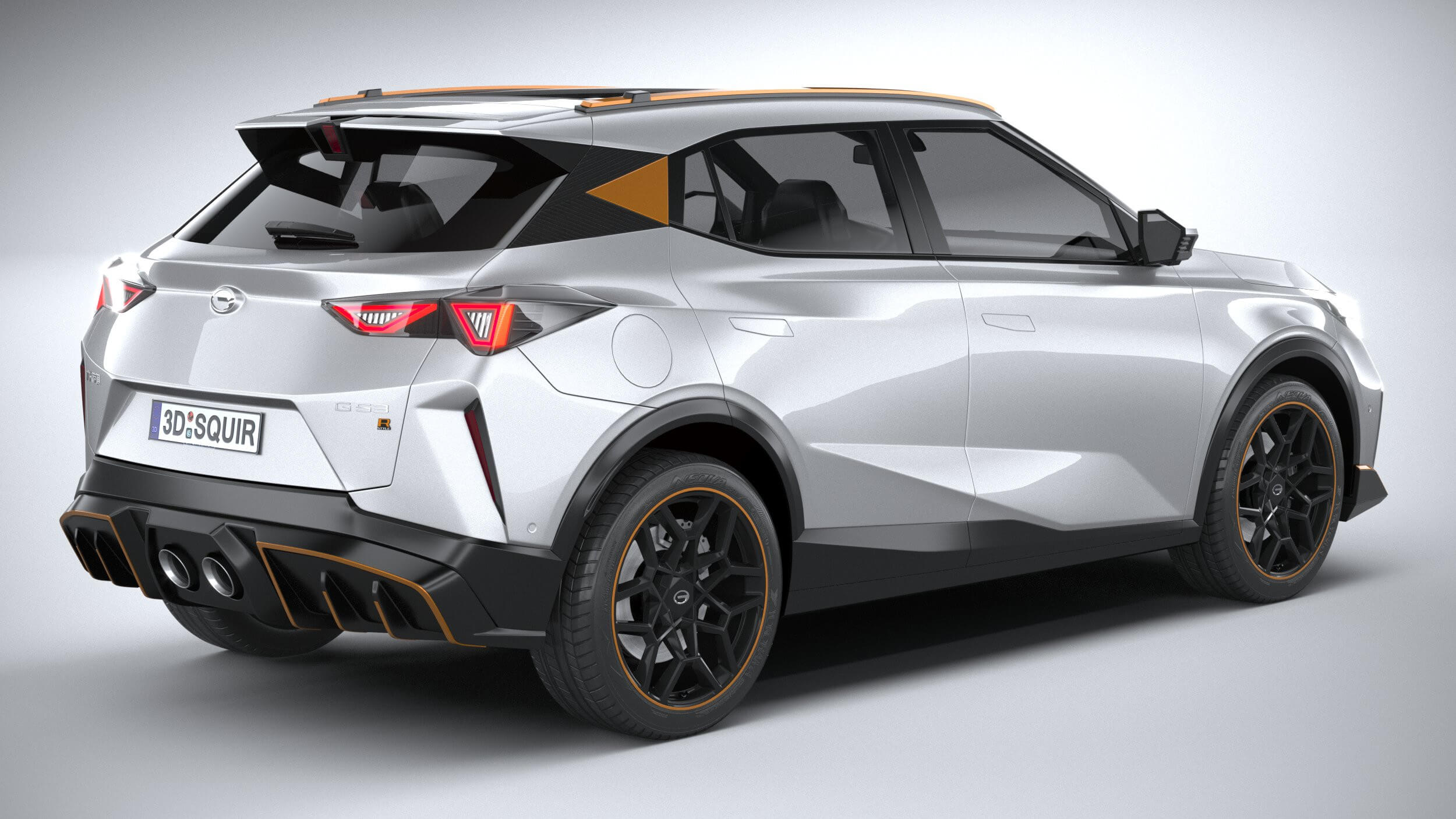 GAC GS3 2023 R Style - 3D Model by SQUIR