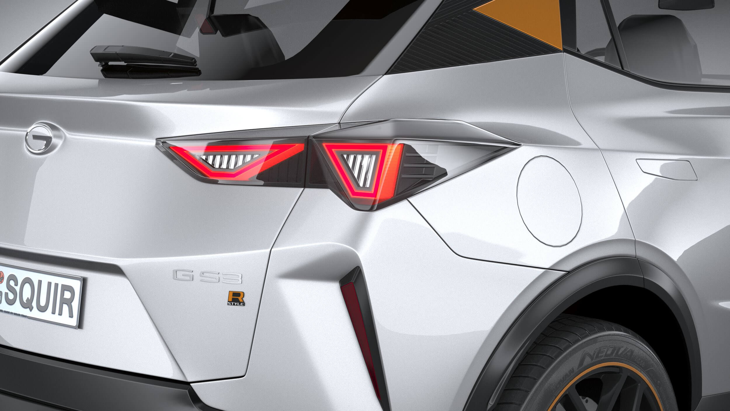 GAC GS3 2023 R Style - 3D Model by SQUIR