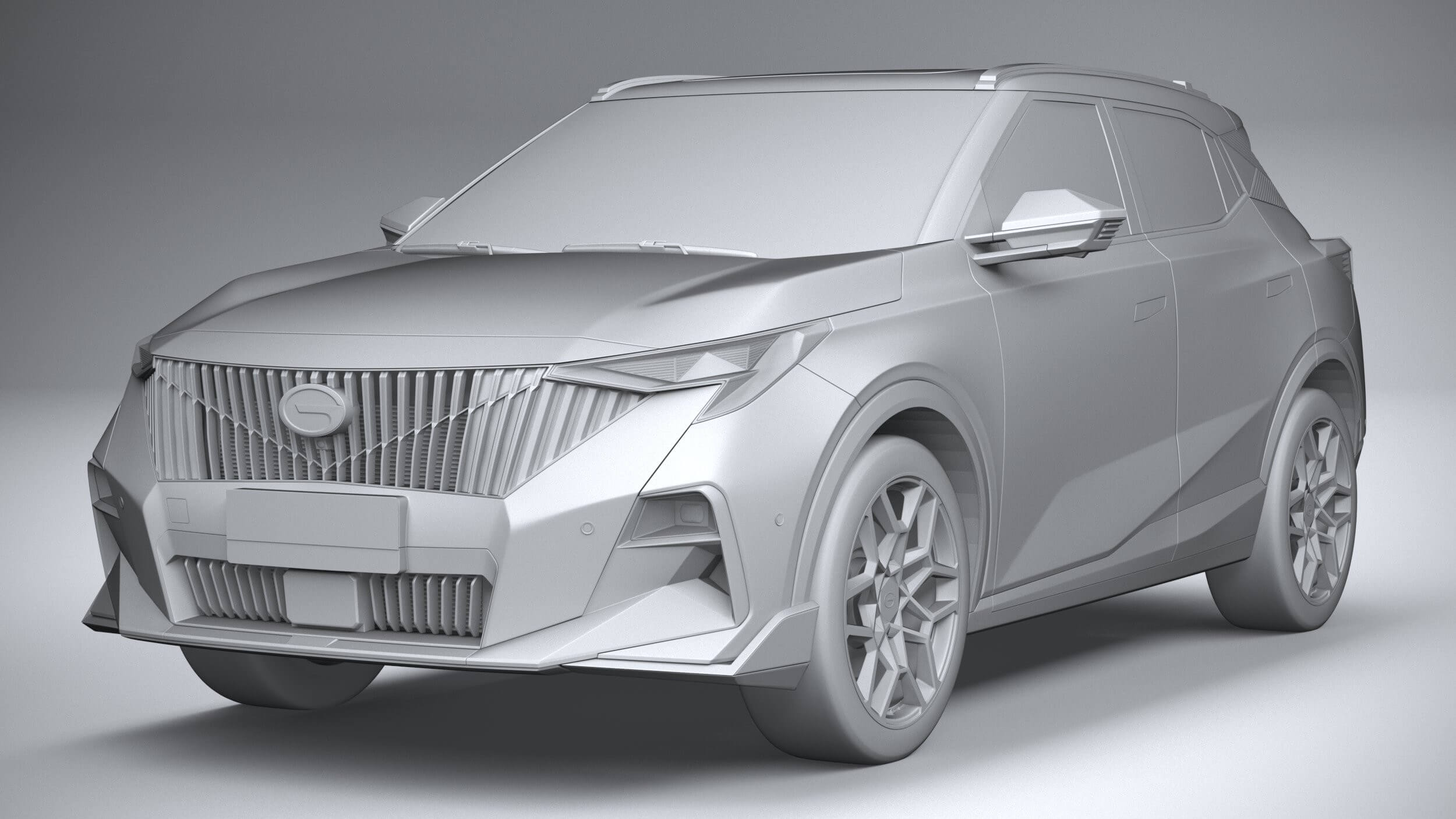 GAC GS3 2023 R Style - 3D Model by SQUIR