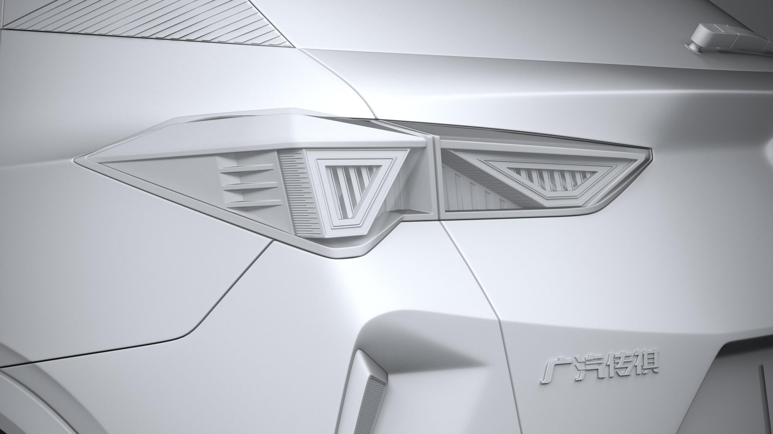 GAC GS3 2023 R Style - 3D Model by SQUIR