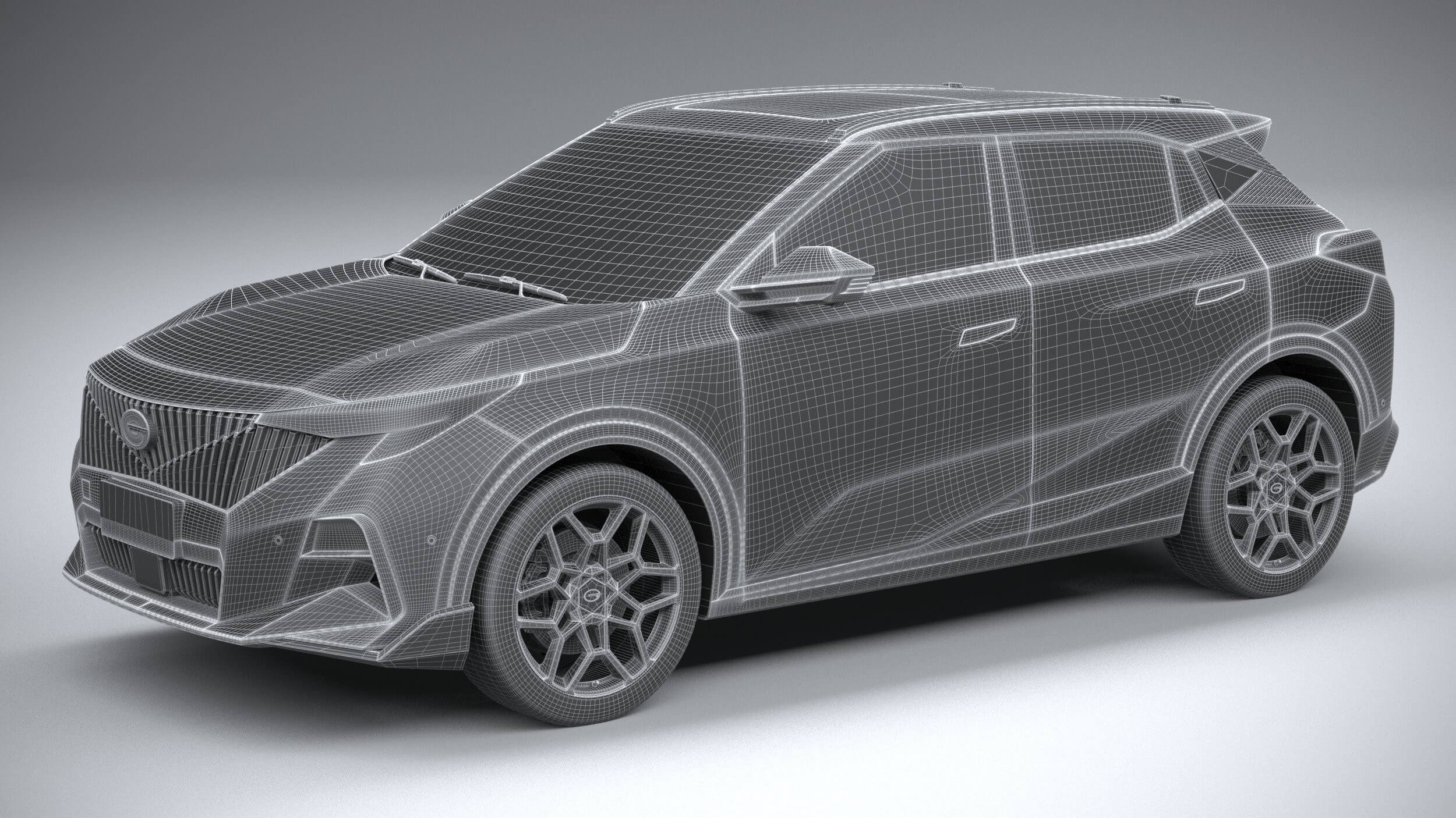 GAC GS3 2023 R Style - 3D Model by SQUIR