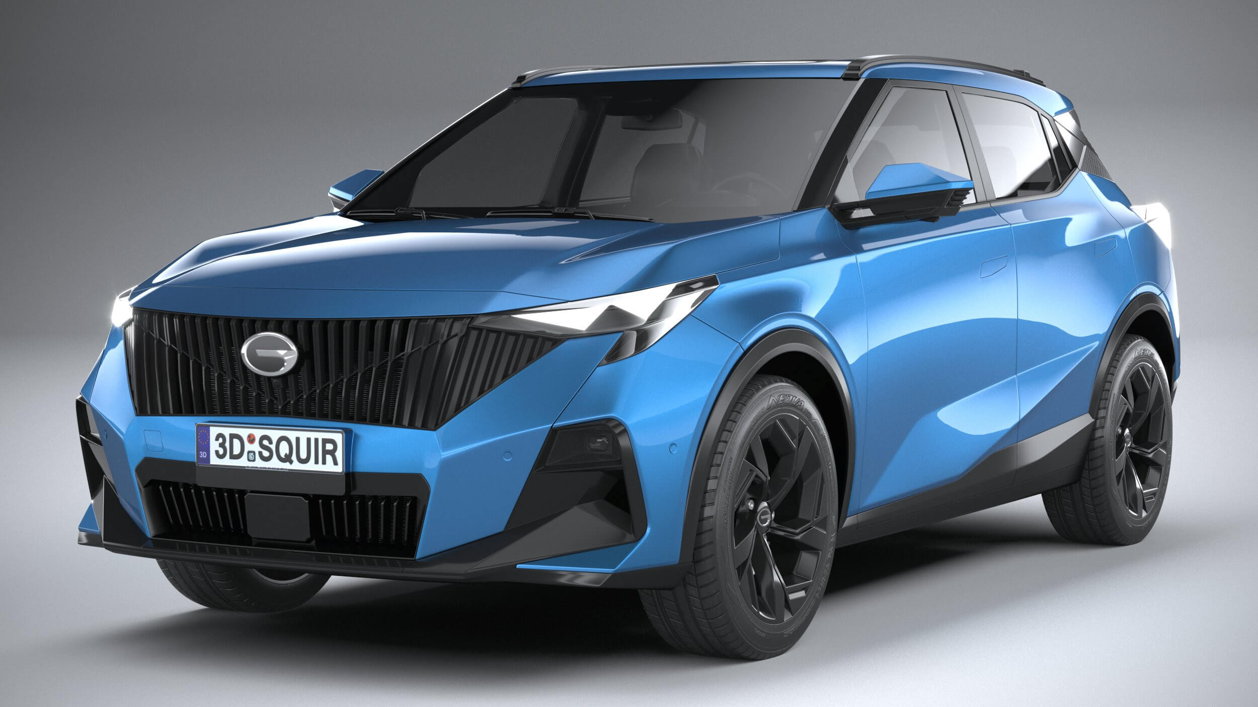 GAC GS3 2023 - 3D Model by SQUIR