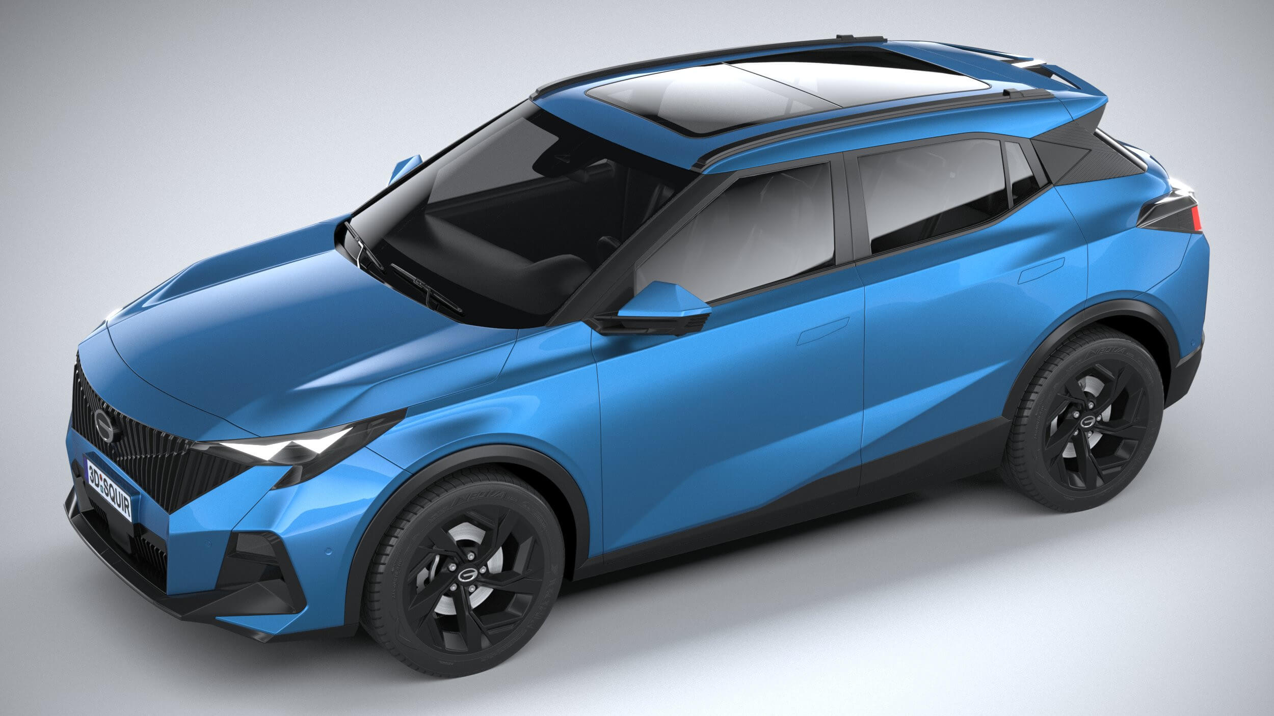 GAC GS3 2023 - 3D Model by SQUIR