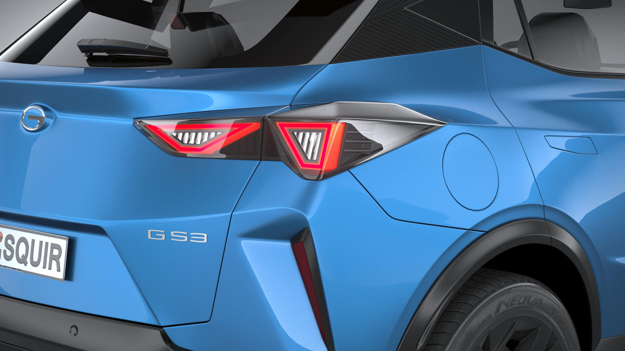 GAC GS3 2023 - 3D Model by SQUIR