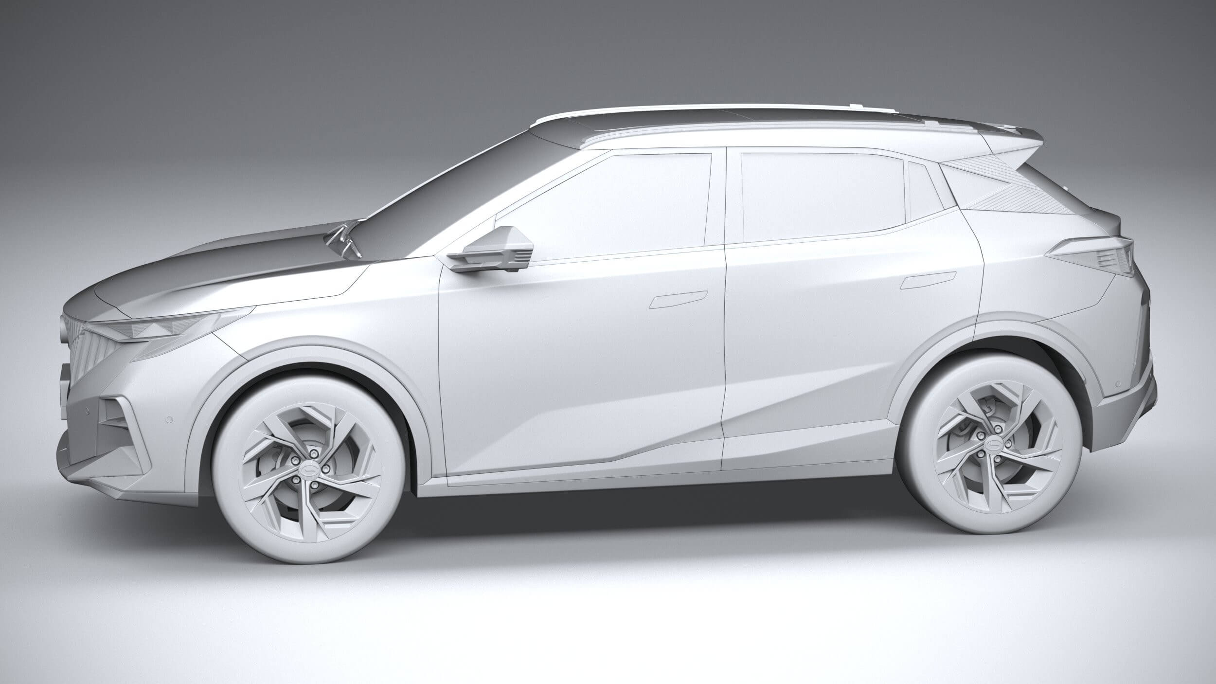 GAC GS3 2023 - 3D Model by SQUIR