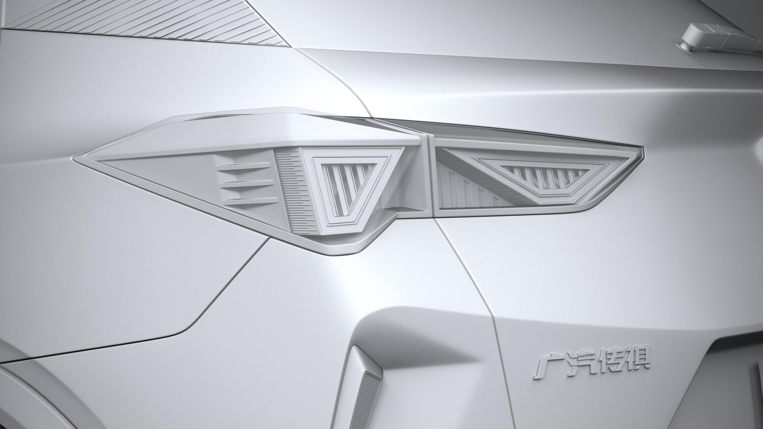 GAC GS3 2023 - 3D Model by SQUIR