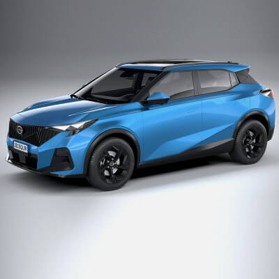 GAC GS3 2023 - 3D Model by SQUIR