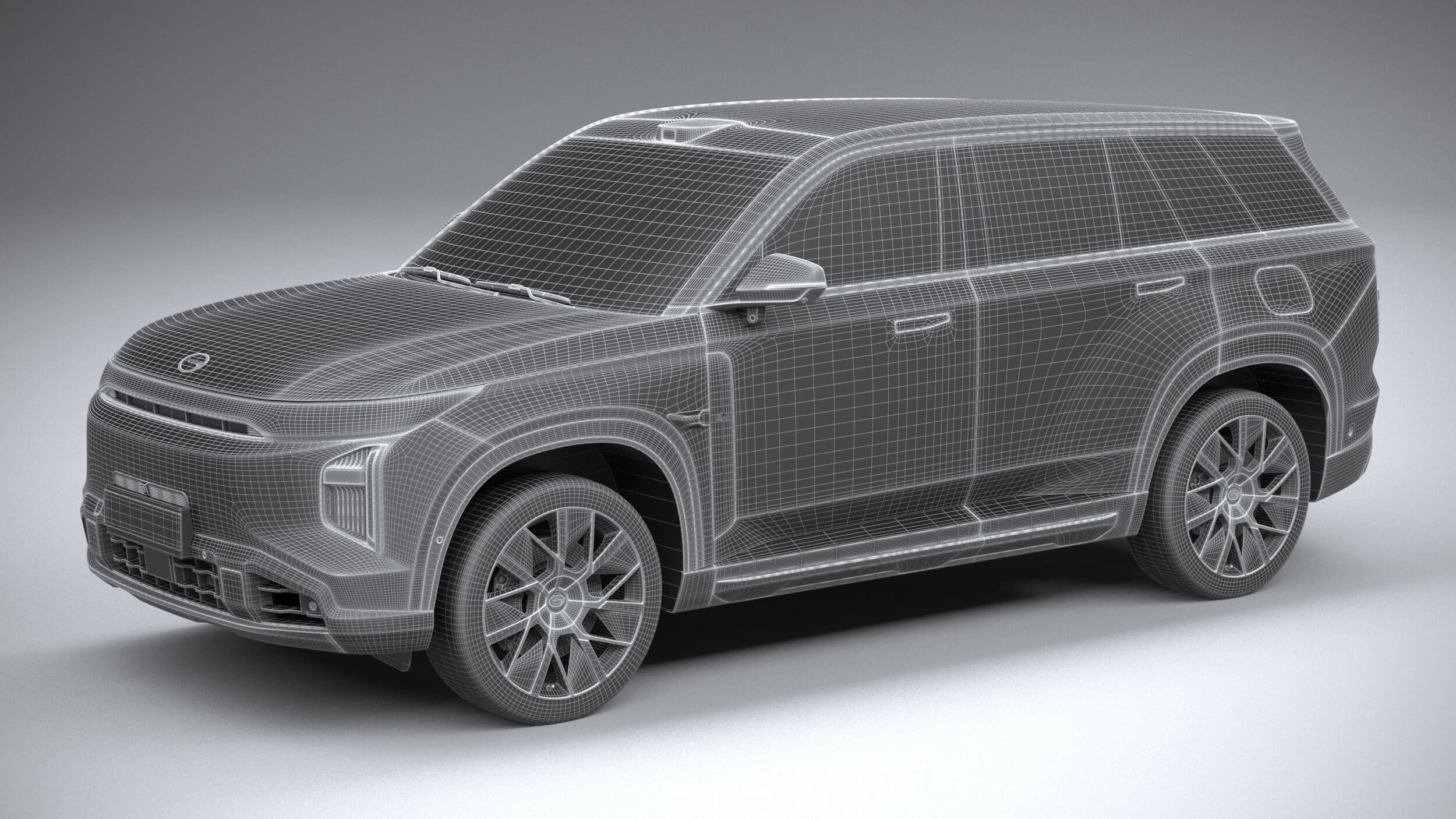 GAC S7 2026 3d model by SQUIR