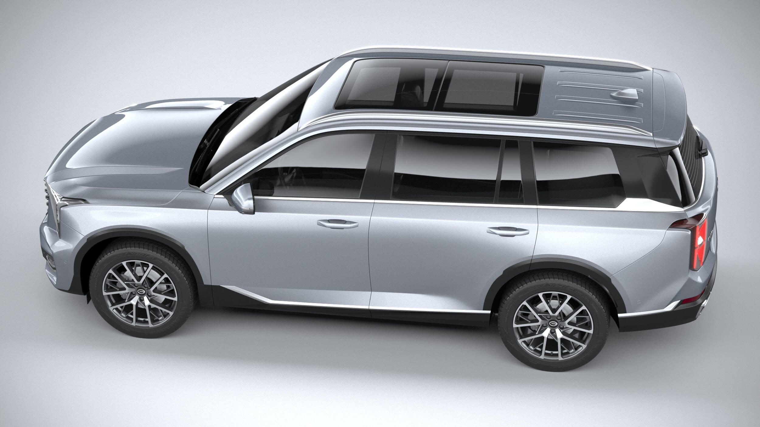 GAC Trumpchi GS8 2022 - 3D Model by SQUIR