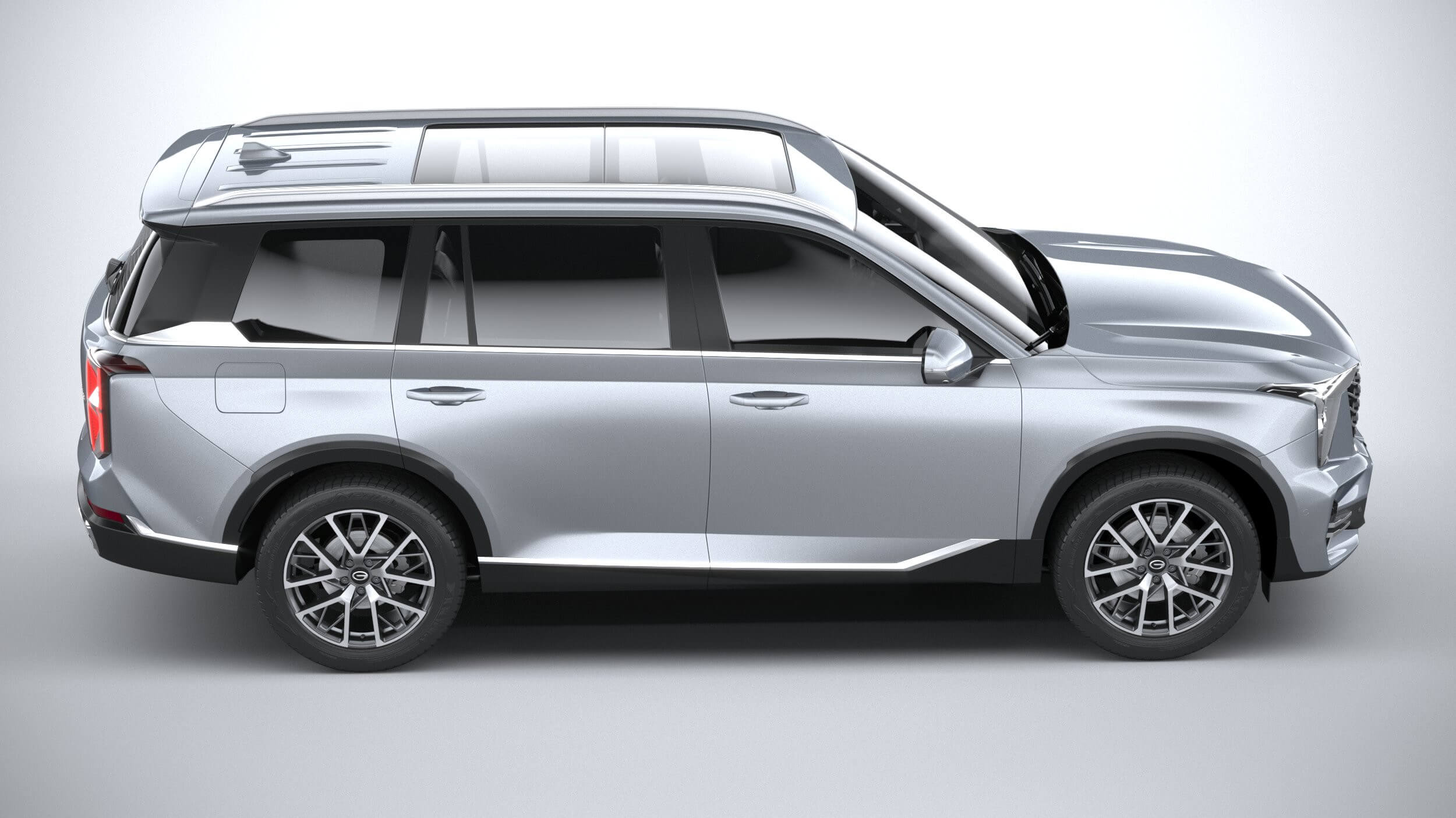 GAC Trumpchi GS8 2022 - 3D Model by SQUIR