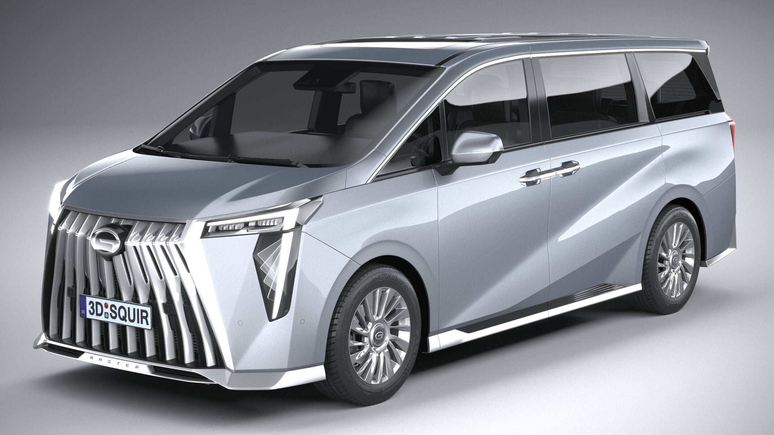 GAC Trumpchi M8 2023 - 3D Model by SQUIR