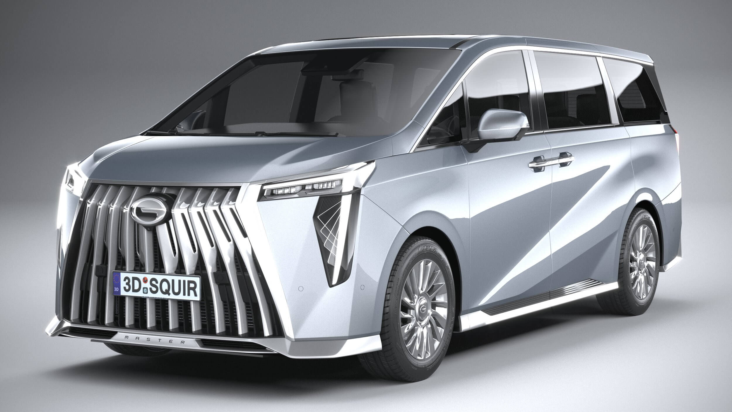 GAC Trumpchi M8 2023 - 3D Model by SQUIR