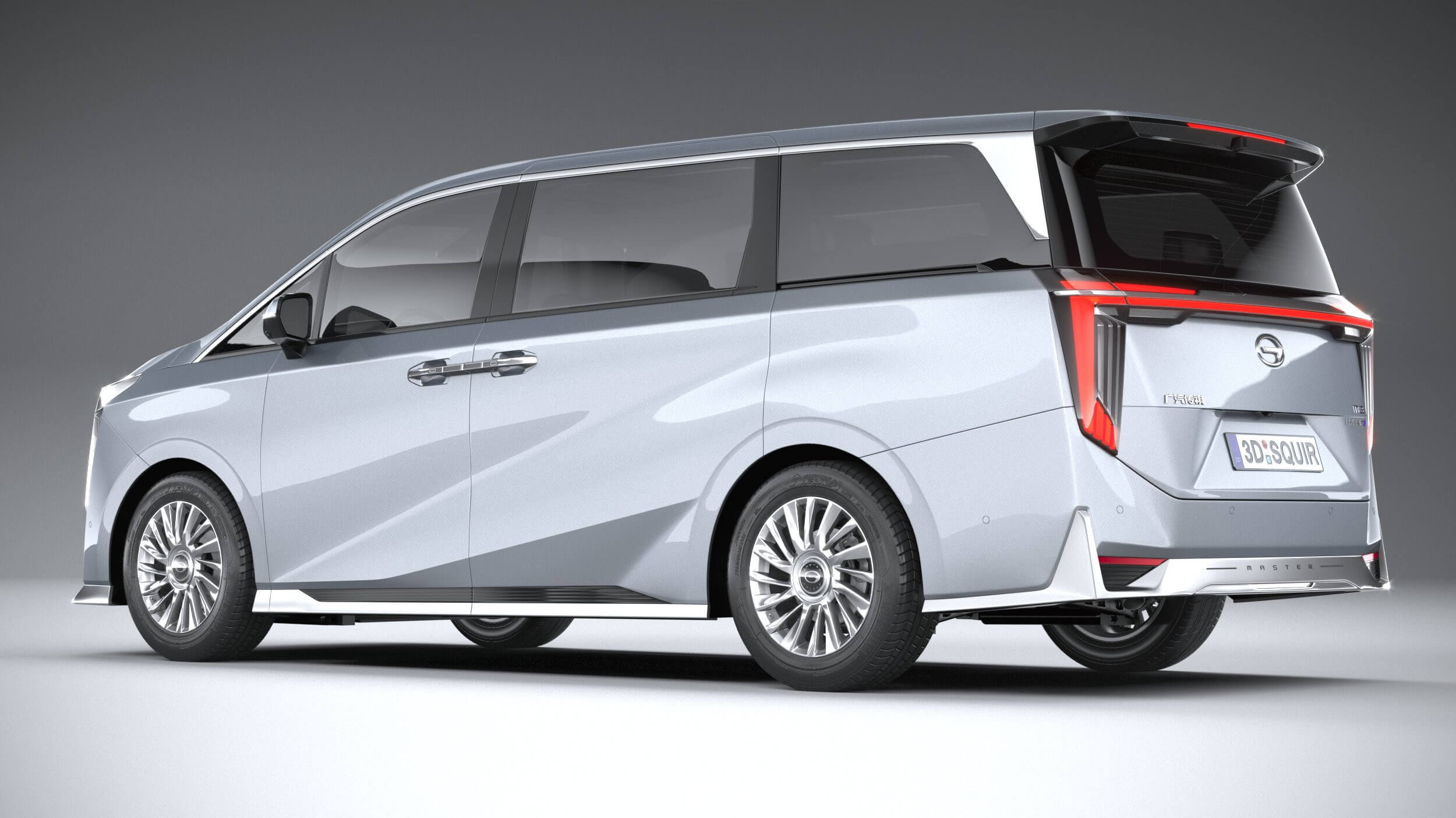 GAC Trumpchi M8 2023 - 3D Model by SQUIR