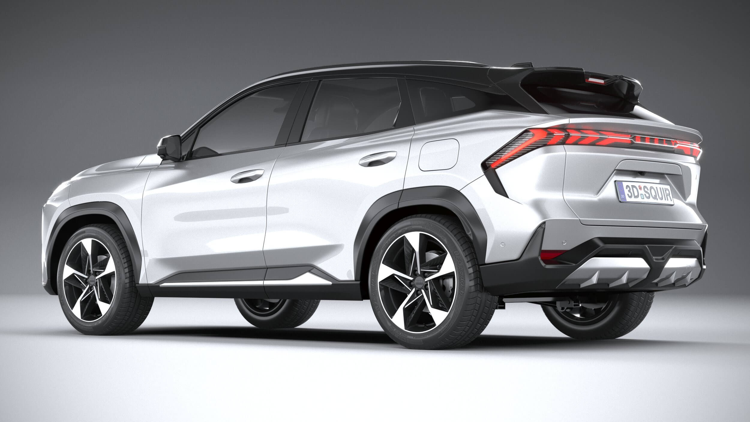 Geely Galaxy L7 2024 - 3D Model by SQUIR