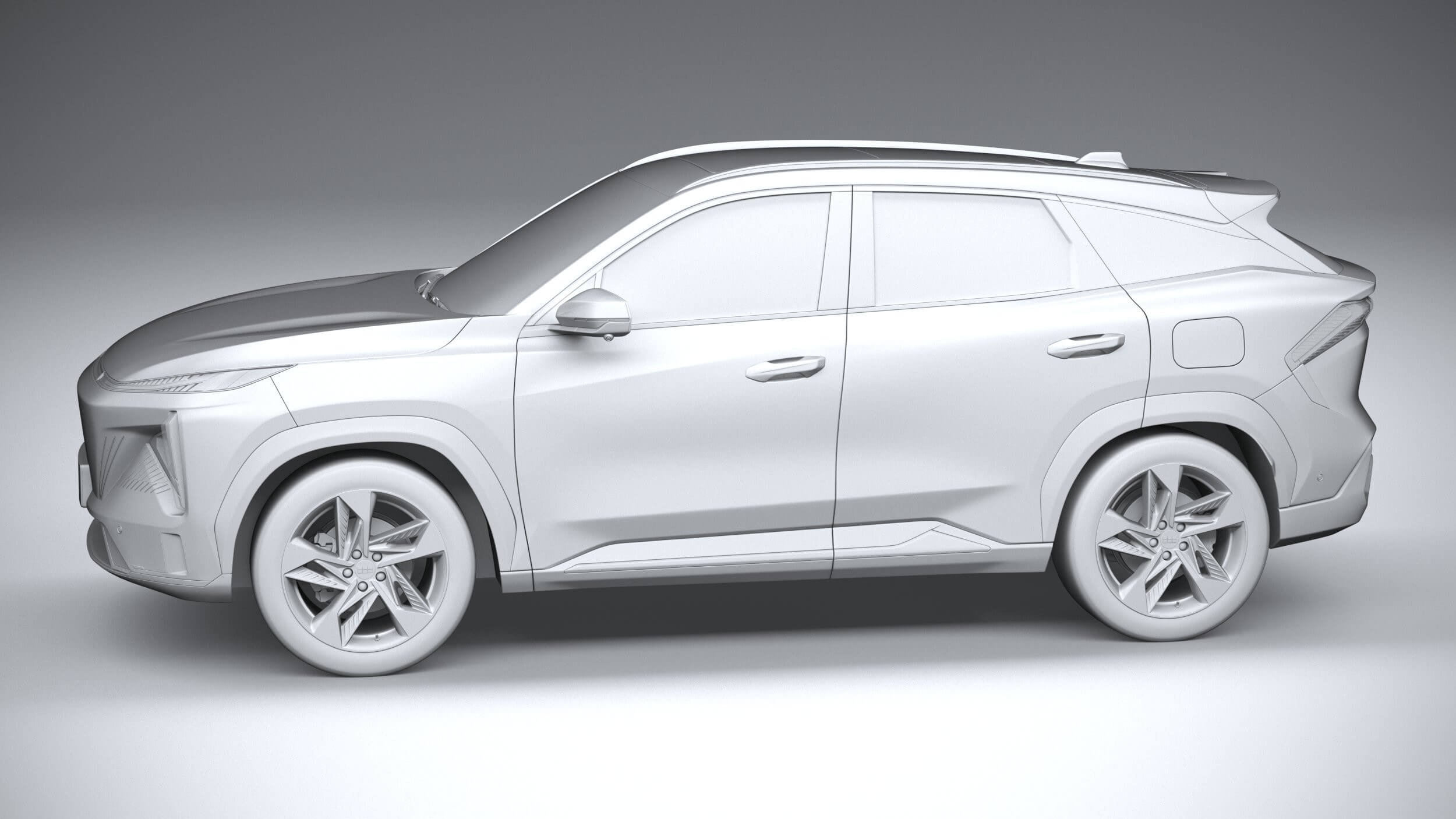 Geely Galaxy L7 2024 - 3D Model by SQUIR