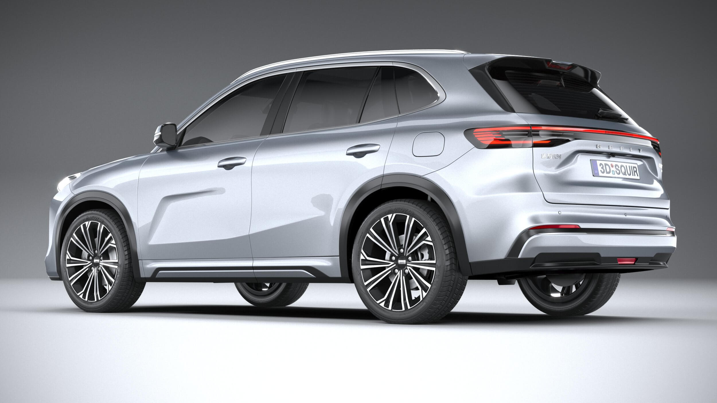 Geely Galaxy Starship 7 Em-I 2025 3D Model by SQUIR