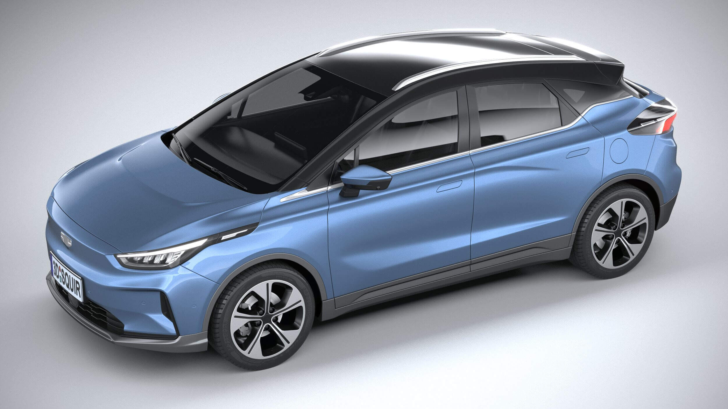 Geely Geometry C 2024 - 3D Model by SQUIR
