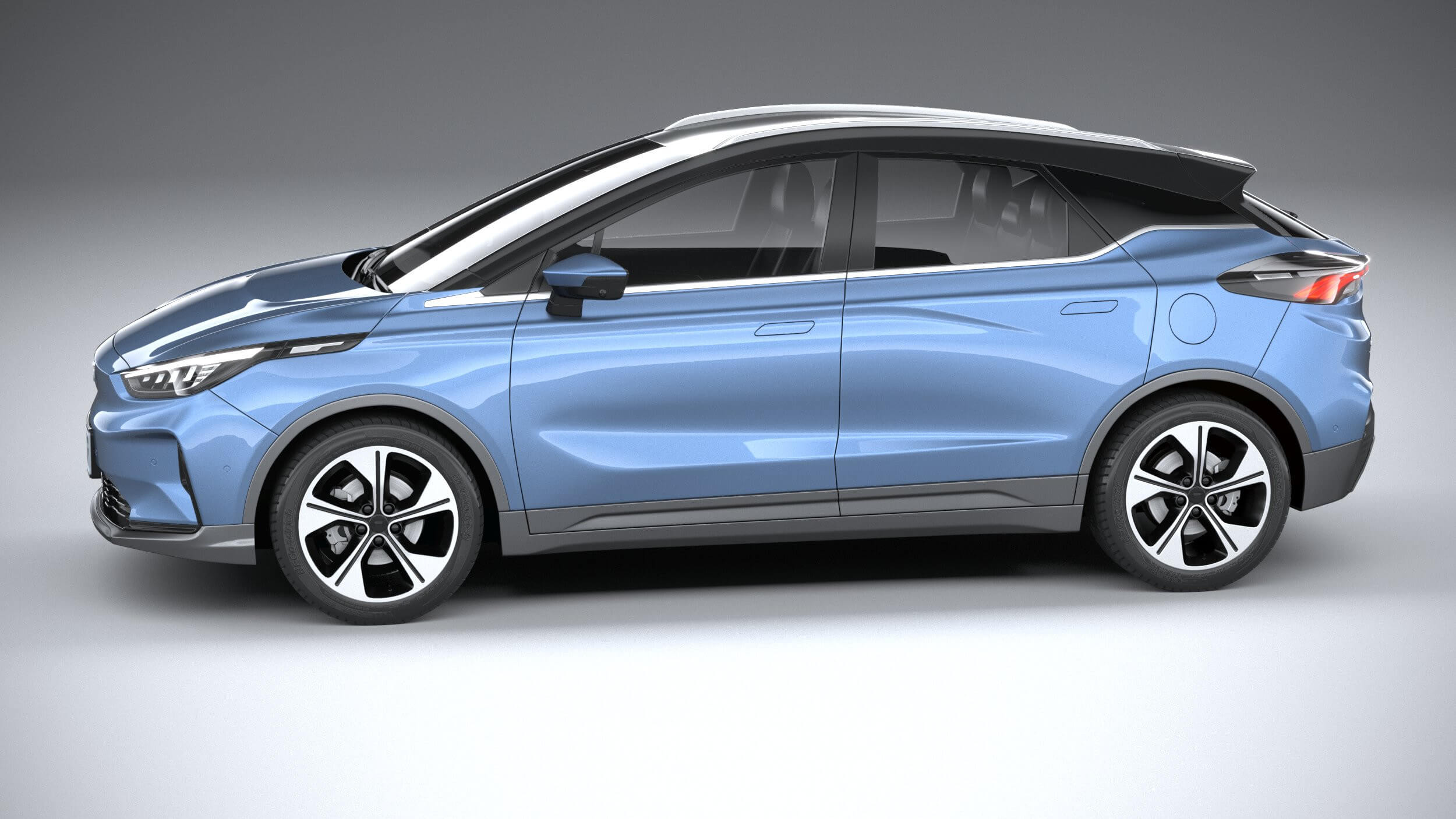 Geely Geometry C 2024 - 3D Model by SQUIR