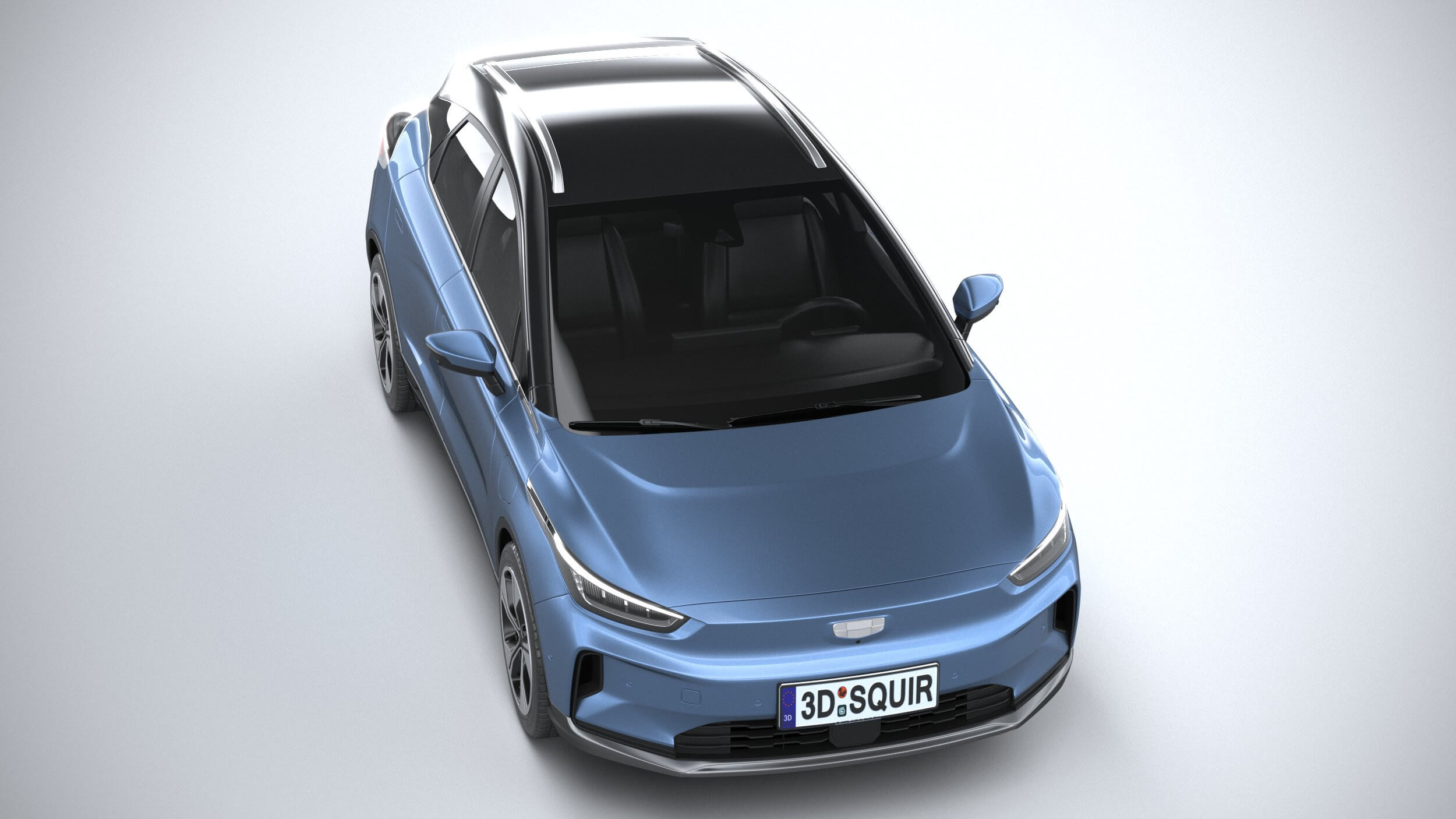 Geely Geometry C 2024 - 3D Model by SQUIR